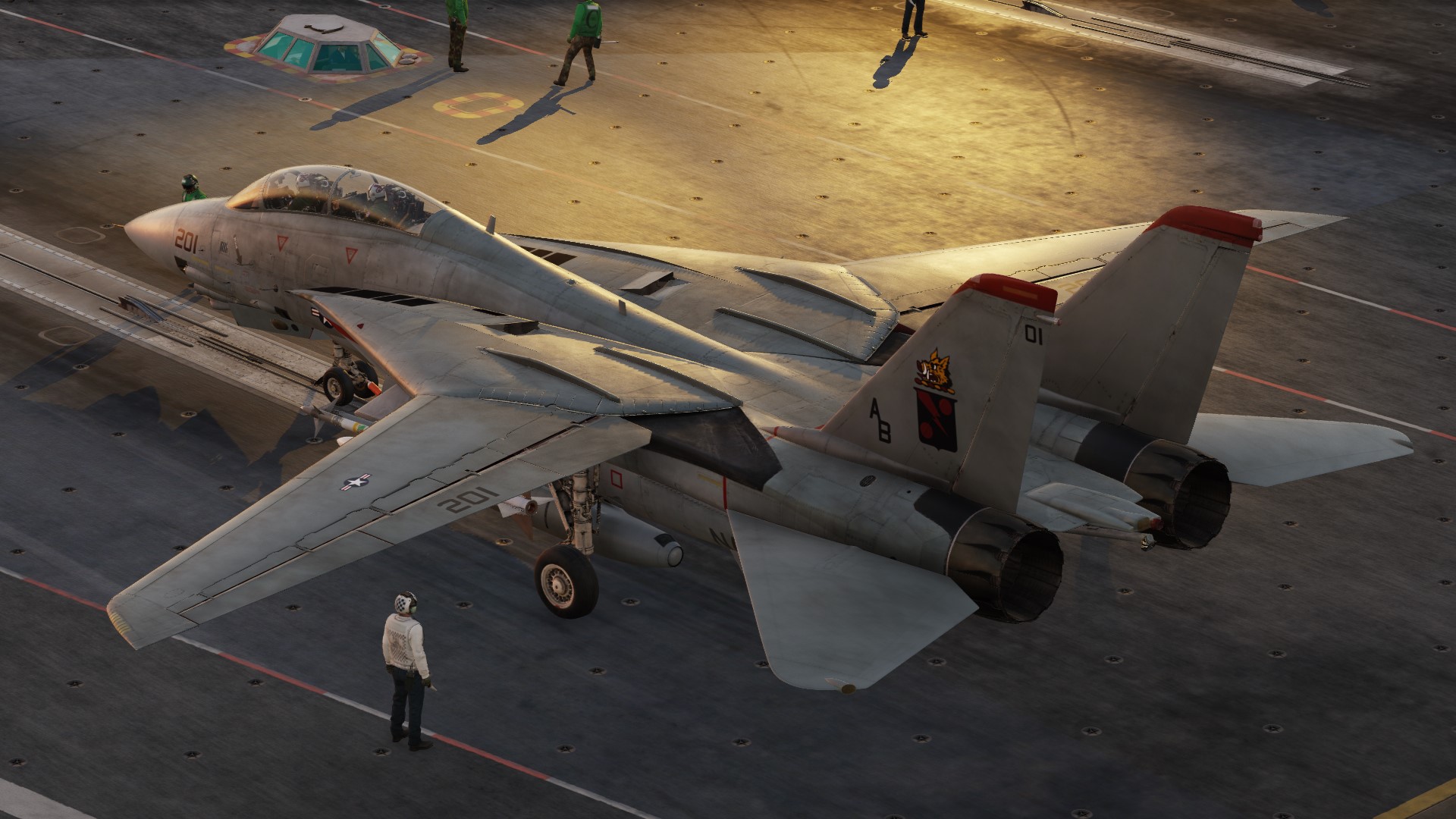 F-14B VF-11 Red Rippers 2020s fictional Skin Pack 2 update 2024/09/07