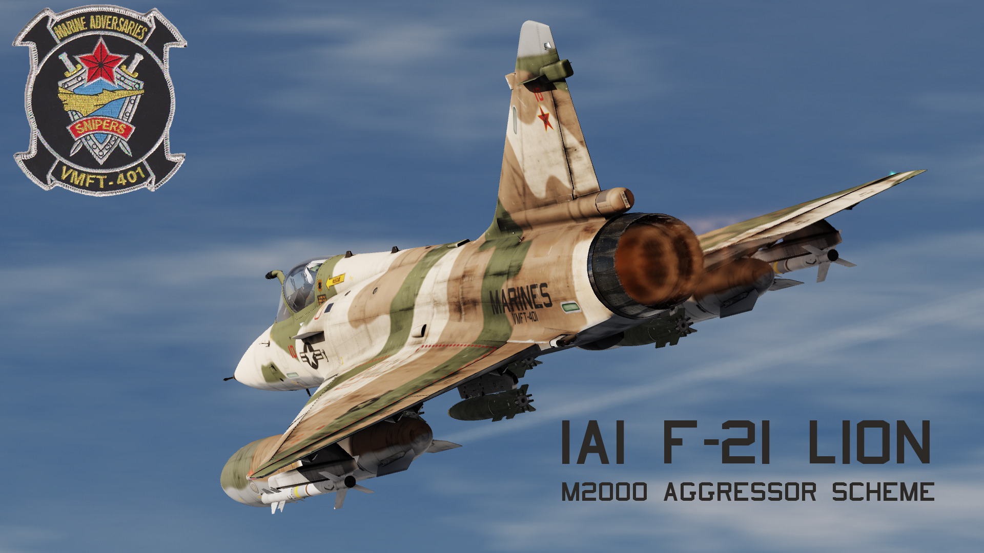 MARINES Aggressor IAI F-21 LION - M2000