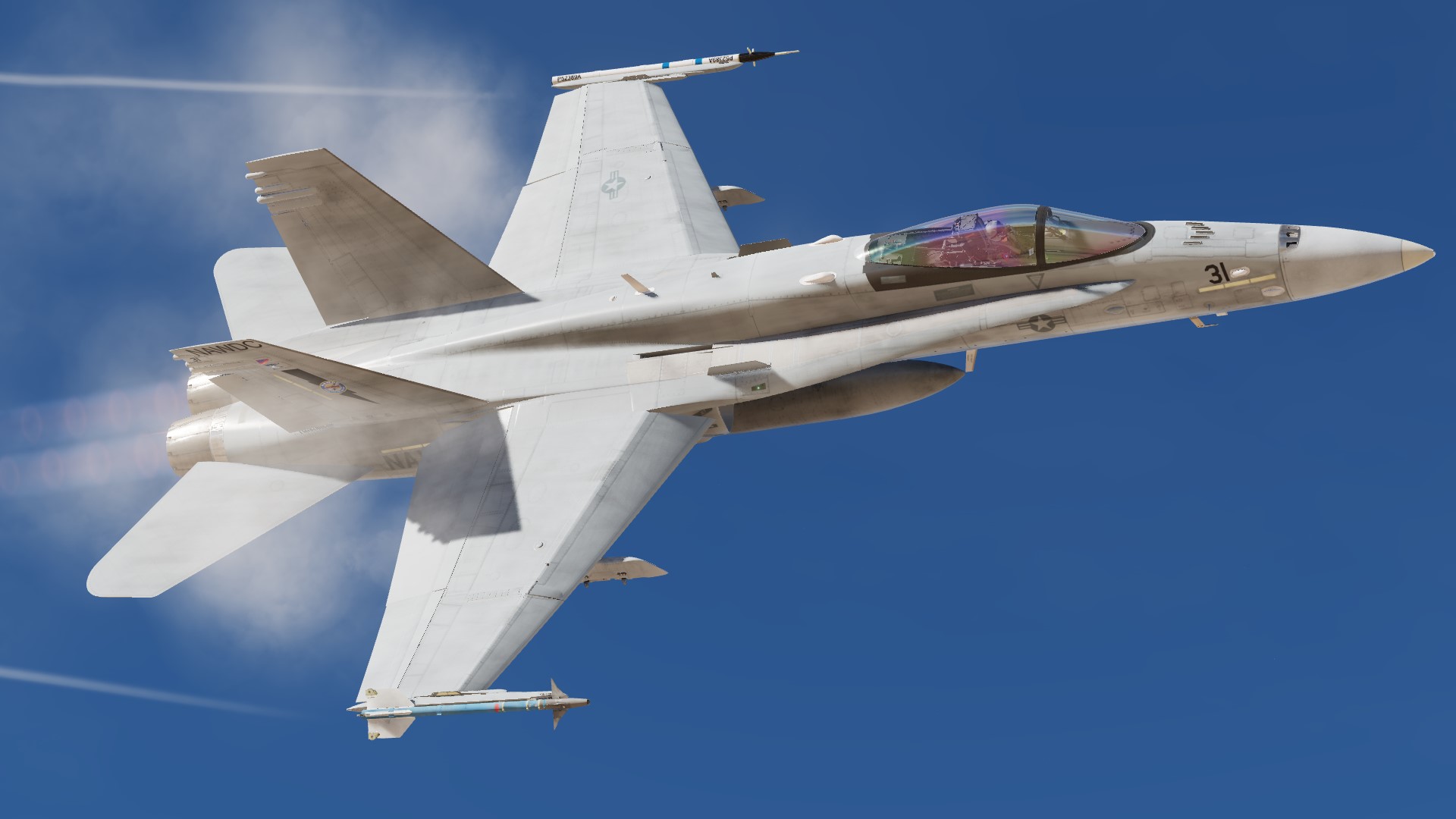 FA-18C NAWDC 2020s fictional 4K Skin Pack 1 update 2024/12/14