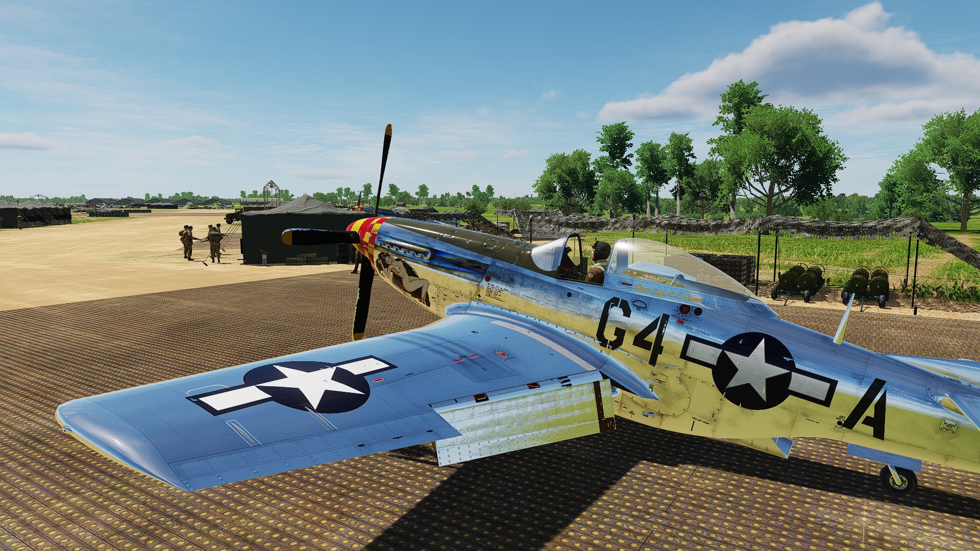 P-51D 362nd FS 357th FG Passion Wagon