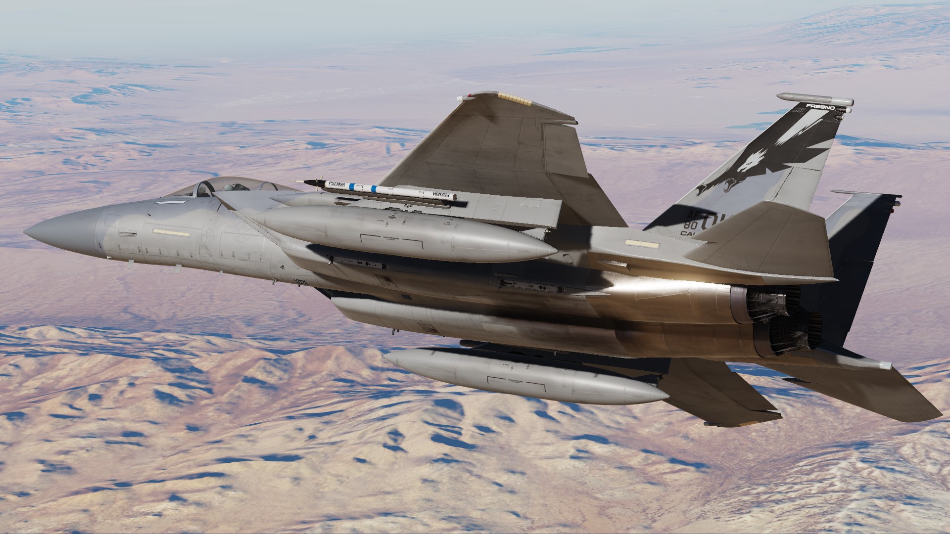 F-15C ANG 194th Fighter Squadron 2020s fictional 4K Skin Pack update ...