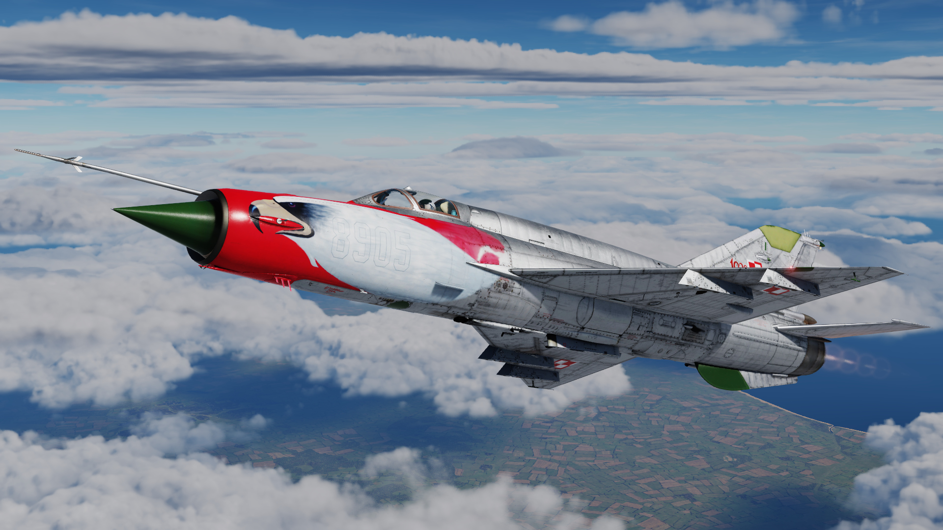 MiG 21bis 8905 Polish Air Force MiG 21bis 8905 Polish Air Force
