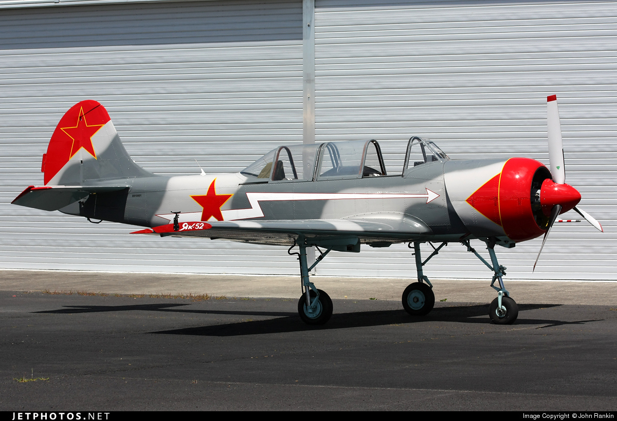 YAK-52, ZK-XXS