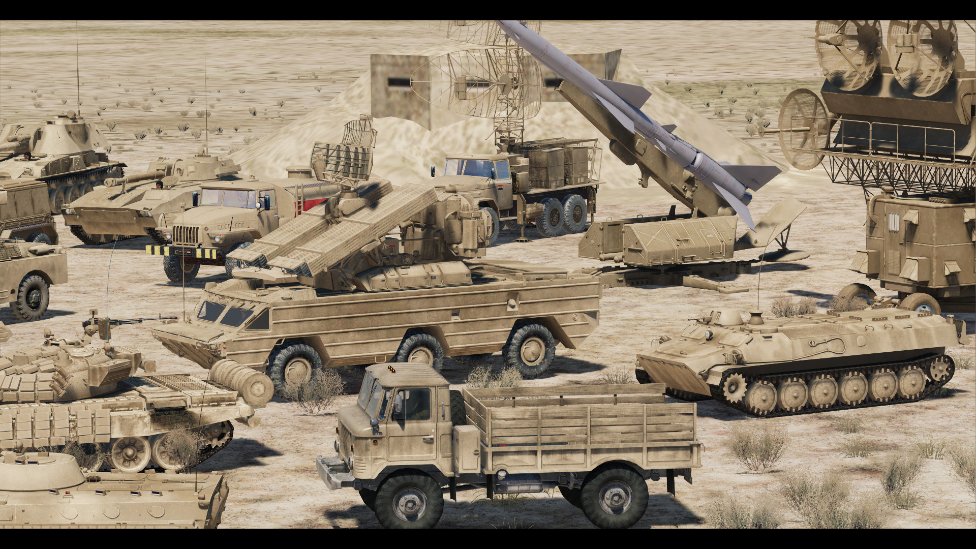 Iraq Desert Livery pack for REDFOR Ground Units v2.3