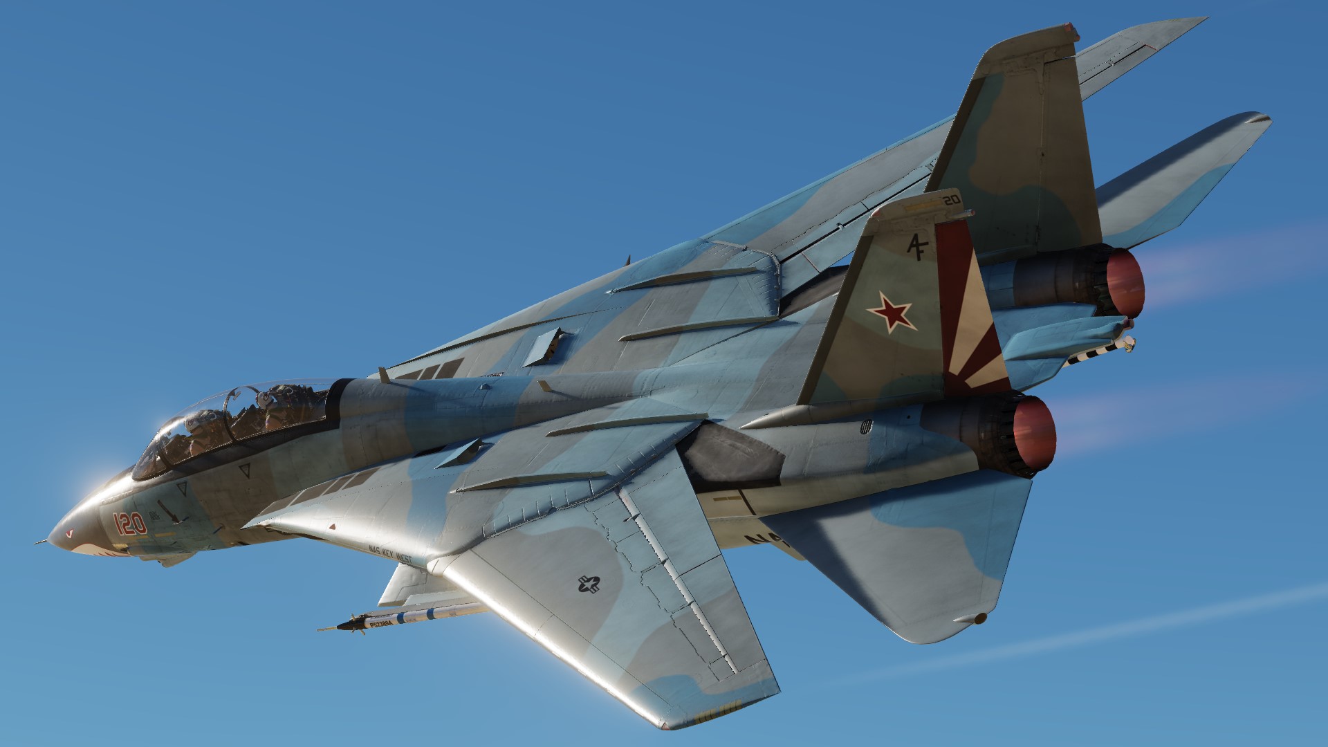 F-14A VFC-111 Sundowners 2020s fictional Skin Pack 3 update 2025/02/17