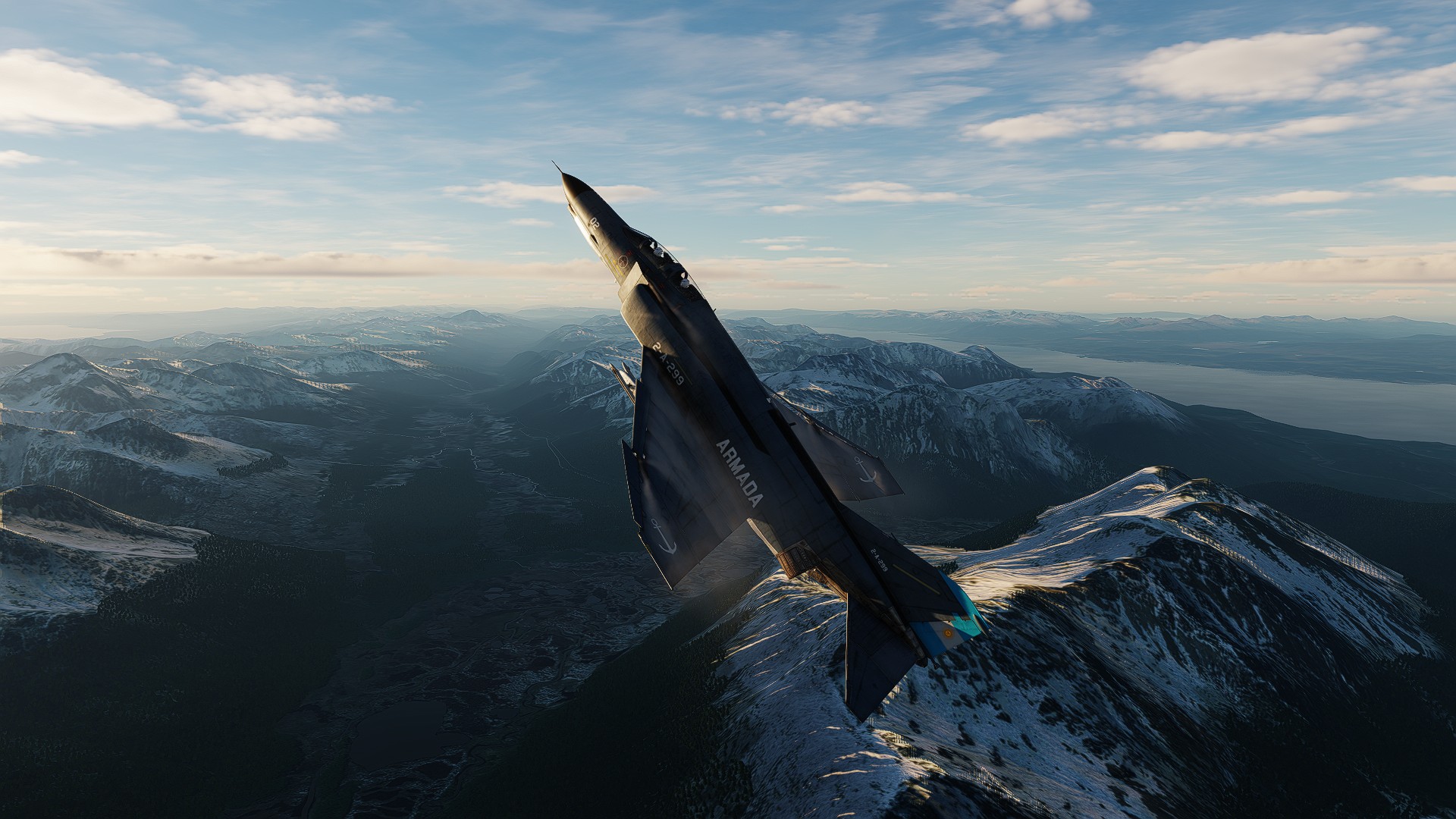 F-4e fictional Armada Argentina skin w/ clean cockpit