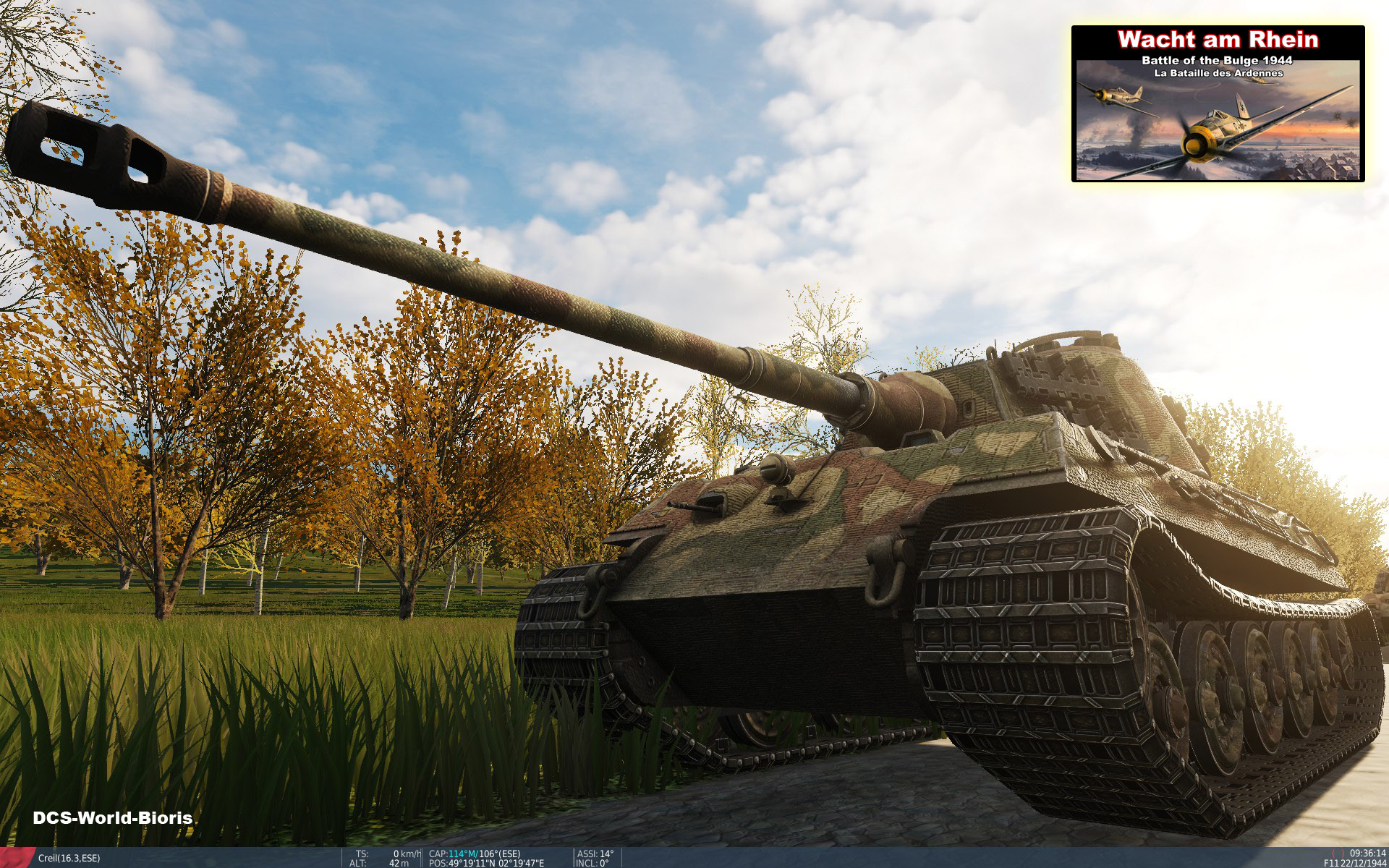 Wacht am Rhein - Battle of the Bulge - Normandy 1944 / FW-190 / BF-109 ...