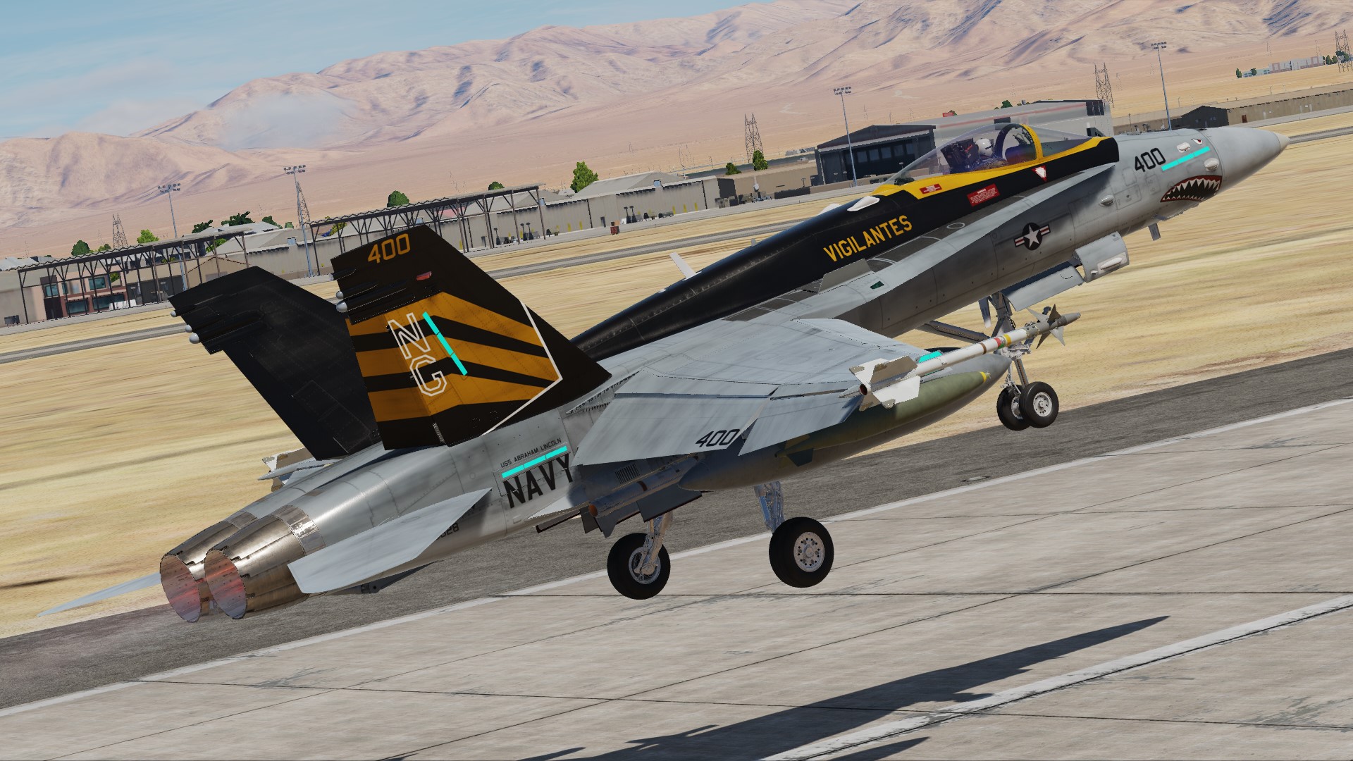 FA-18C VFA-151 Vigilantes 2020s fictional 4K Skin Pack 1