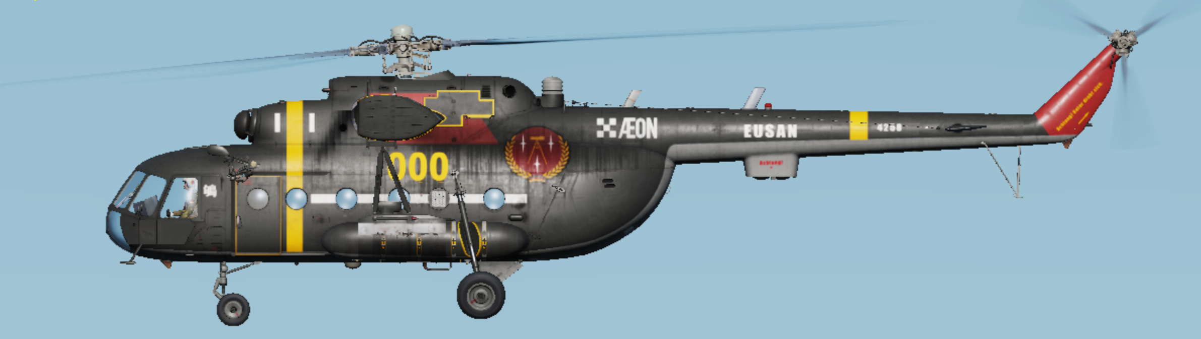 MI-8MTV2 Signalis Eusan Nation AEON livery