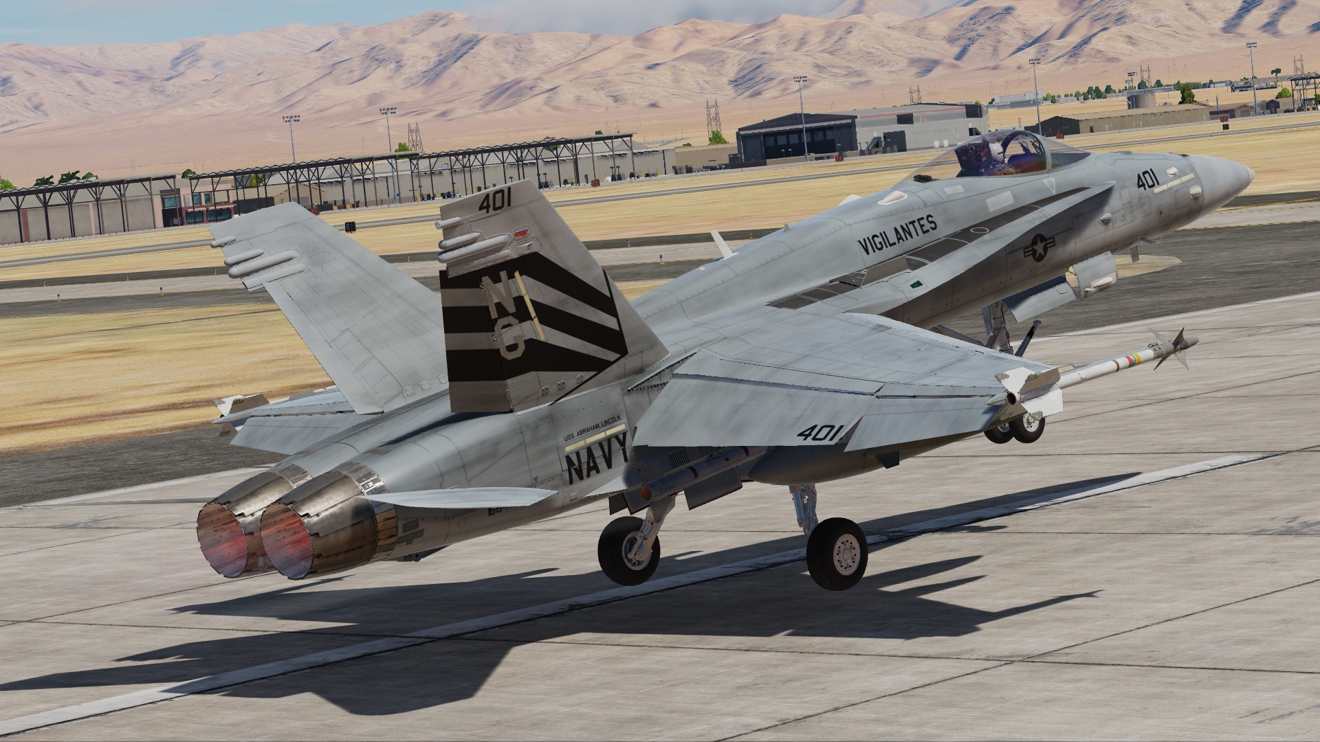 FA-18C VFA-151 Vigilantes 2020s fictional 4K Skin Pack 2