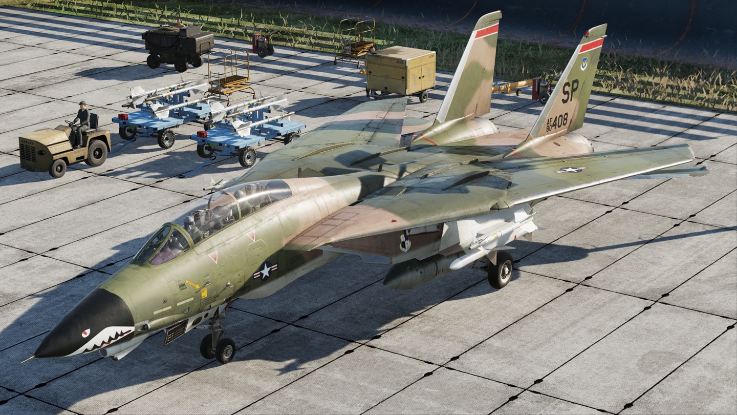 480th Tactical Fighter Squadron ‘Warhawks’ F-14C