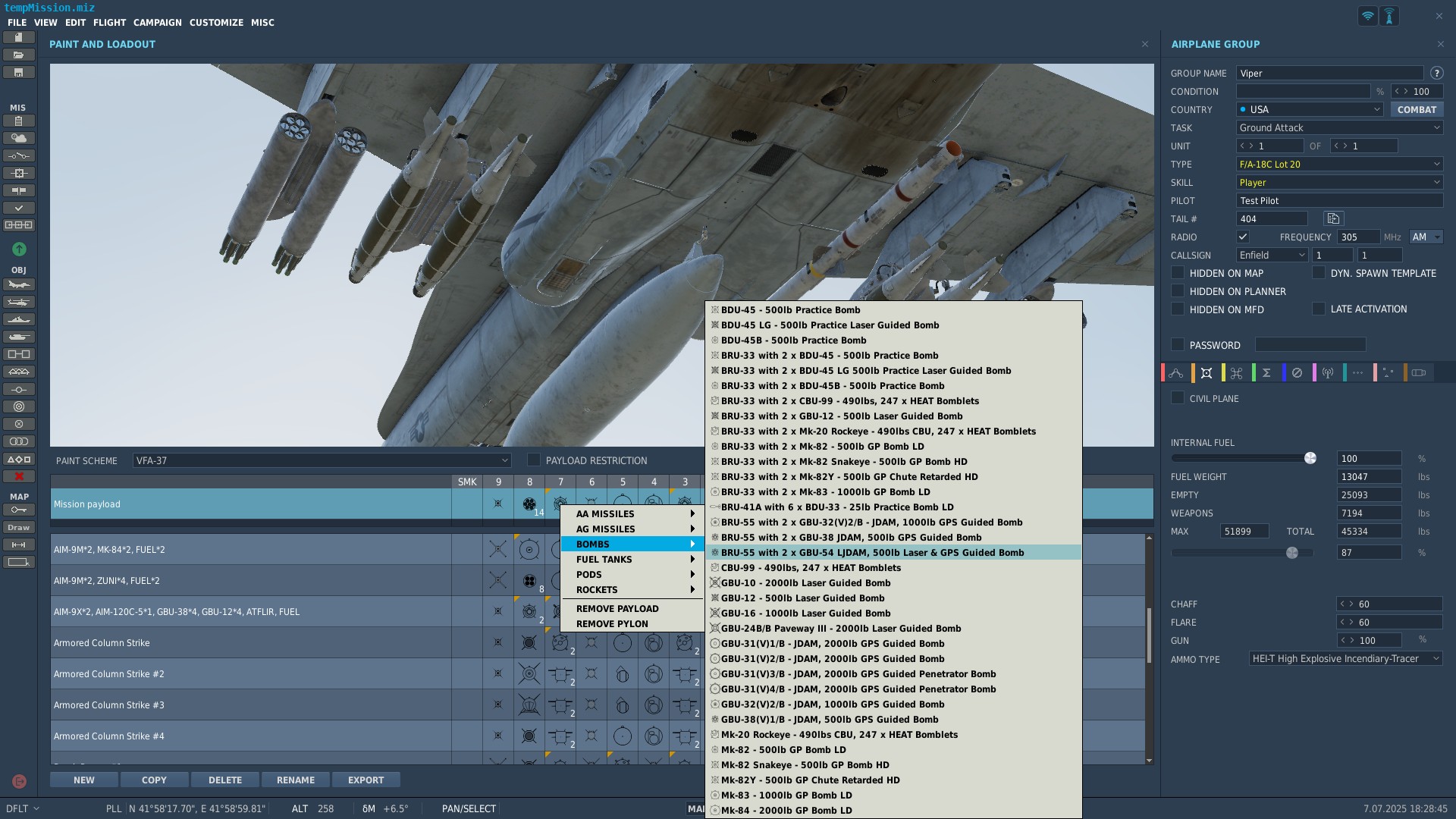 F-16C & F/A-18C Weapons Mod: APKWS & GBU-54 LJDAM (v2.0)