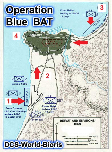 Operation BLUE BAT 1958 - F-86 Sabre - Syrie - FRANCAIS