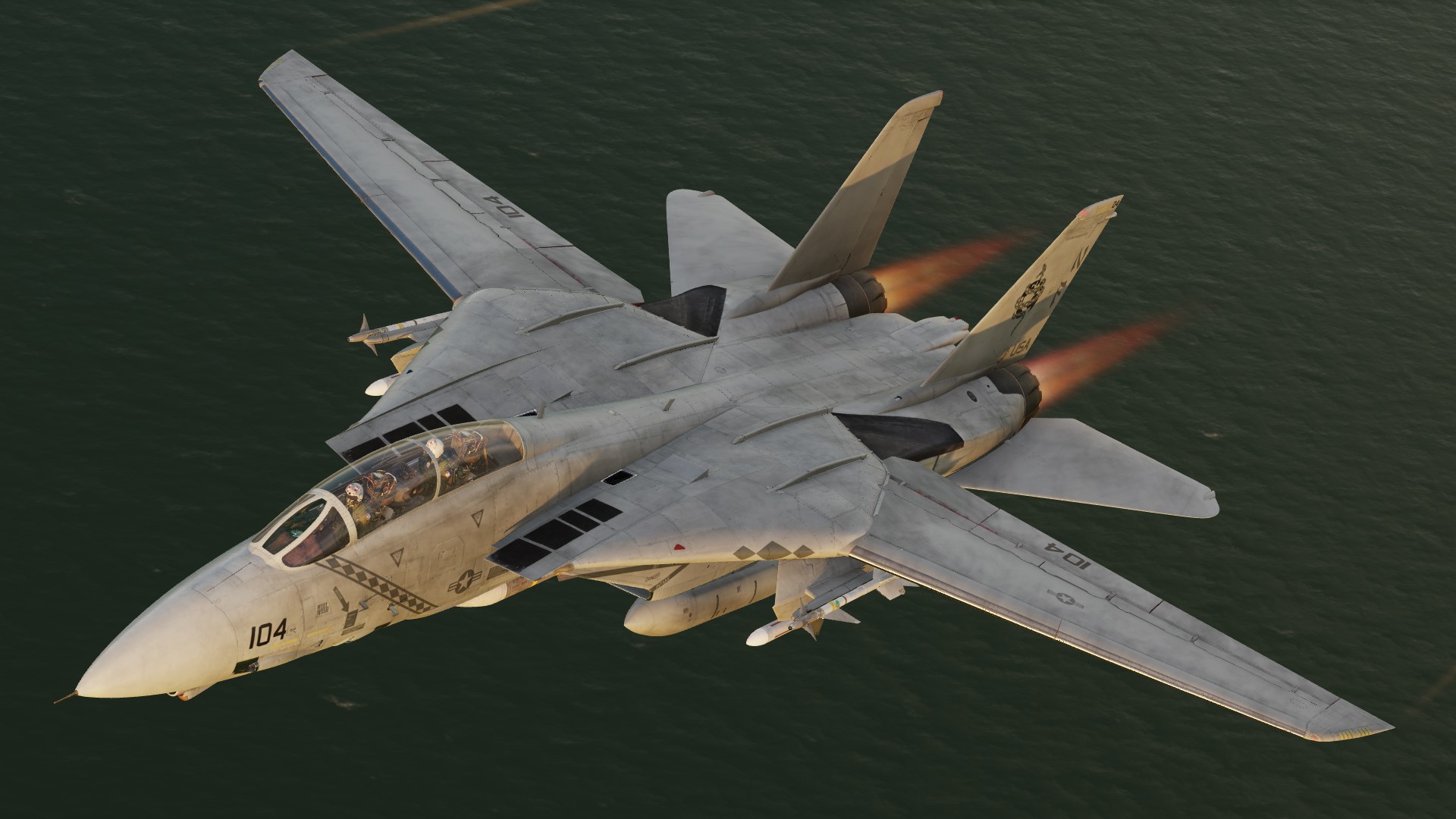 F-14B VF-102 Diamondbacks 2020s fictional Skin Pack 1 update 2025/02/17