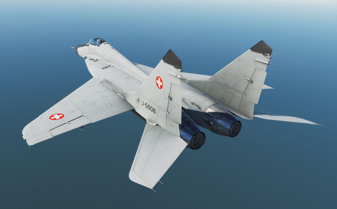 MiG-29A (full-fidelity), Fictitious Swiss Air Force Skin (DCS 2.9.20+)