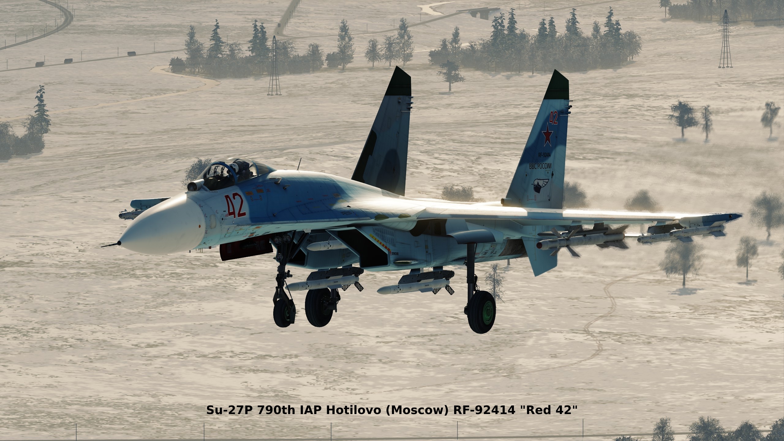Su-27P and Su-27SM3 Modern Russian VVS/VKS skins + roughmets/normals (38th IAP, 790th IAP, 3rd SAP)