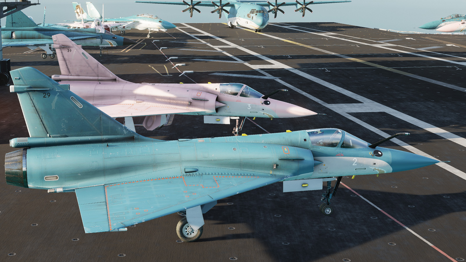 Mirage 2000 Blahaj / SkyShark (Blue/Pink)