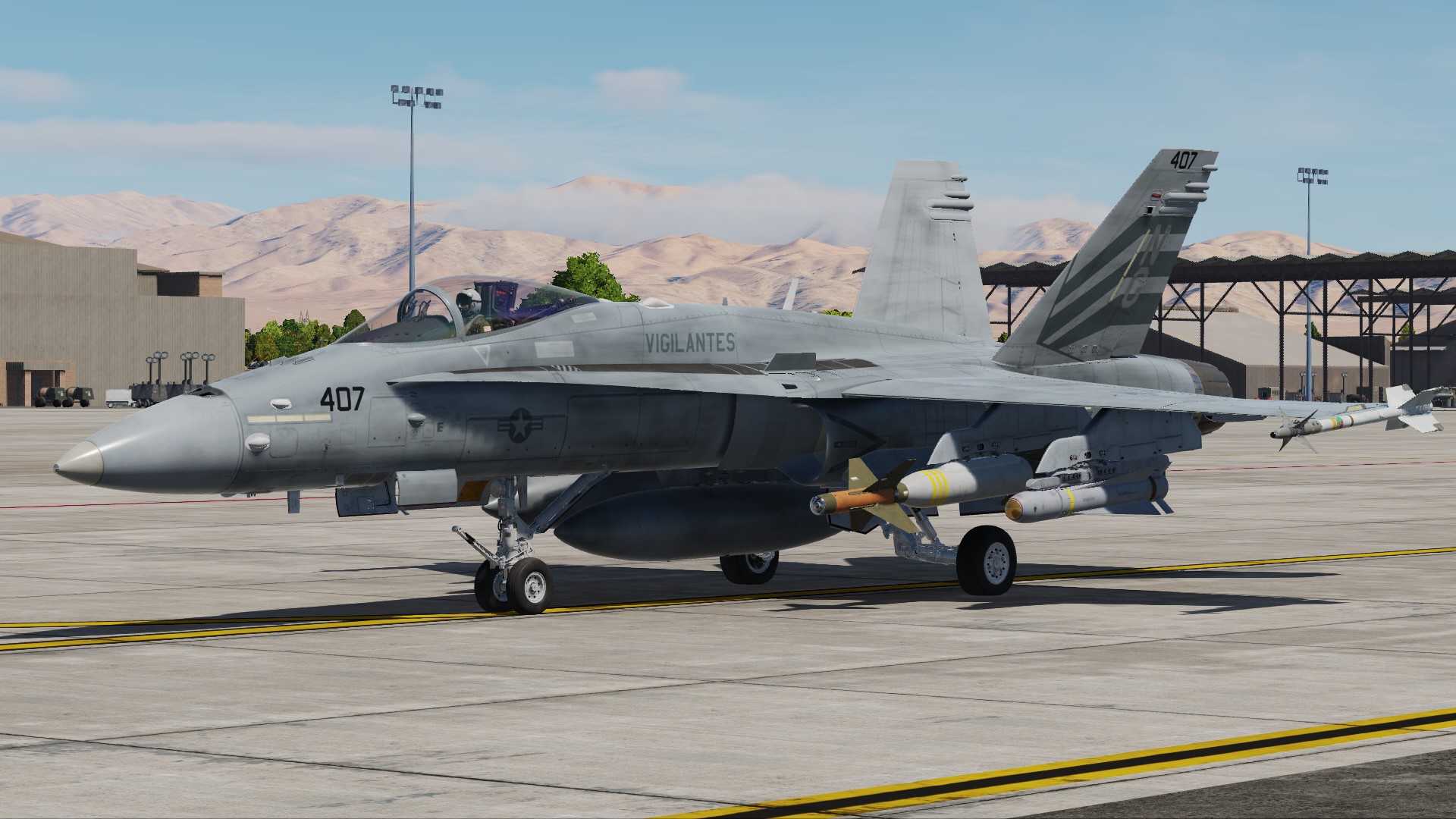 FA-18C VFA-151 Vigilantes 2020s fictional 4K Skin Pack 2