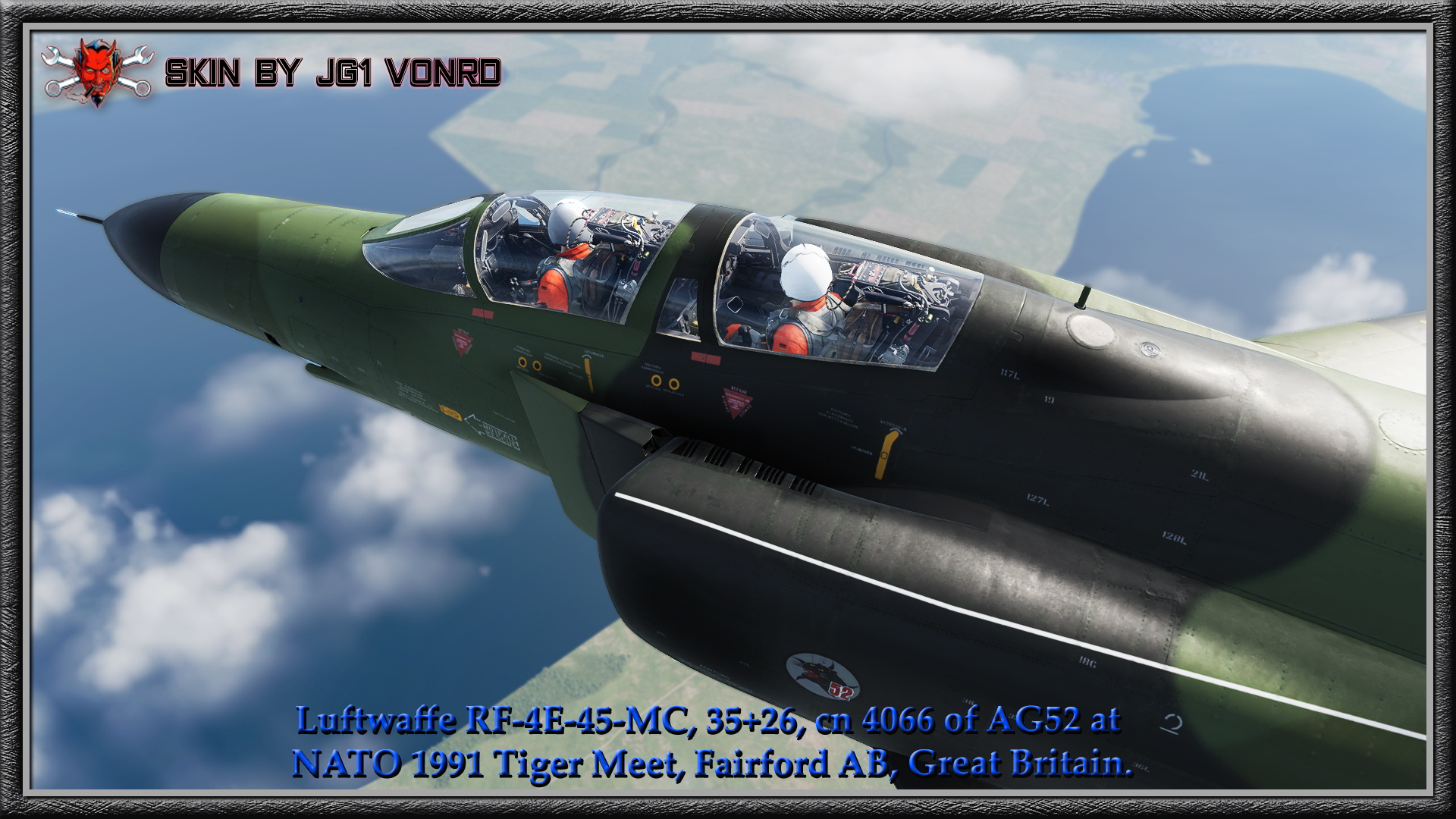 RF-4E 35+26_AKG-52_Tiger Meet 1991