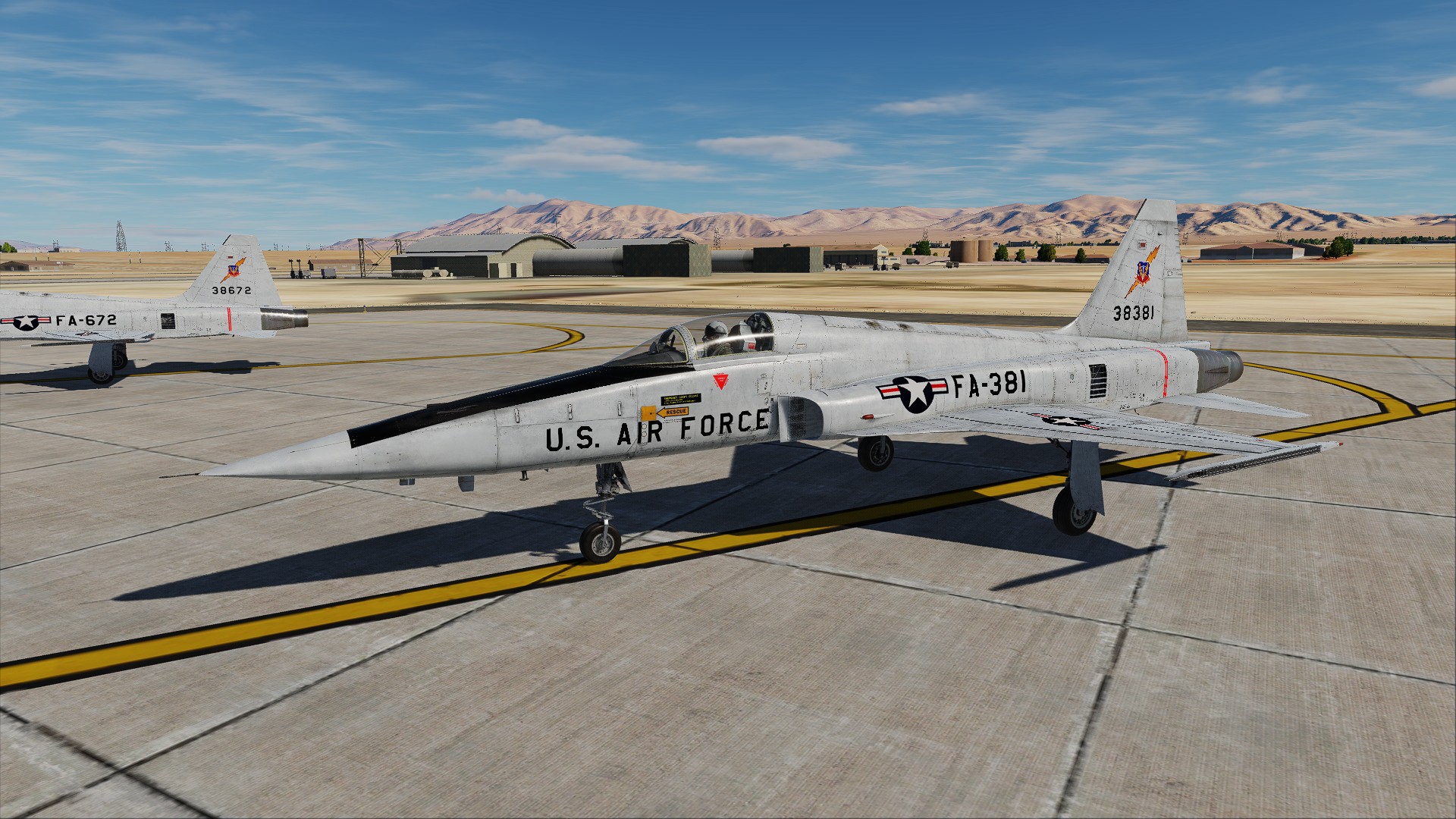 F-5A USAF 38381 for the Remastered F5