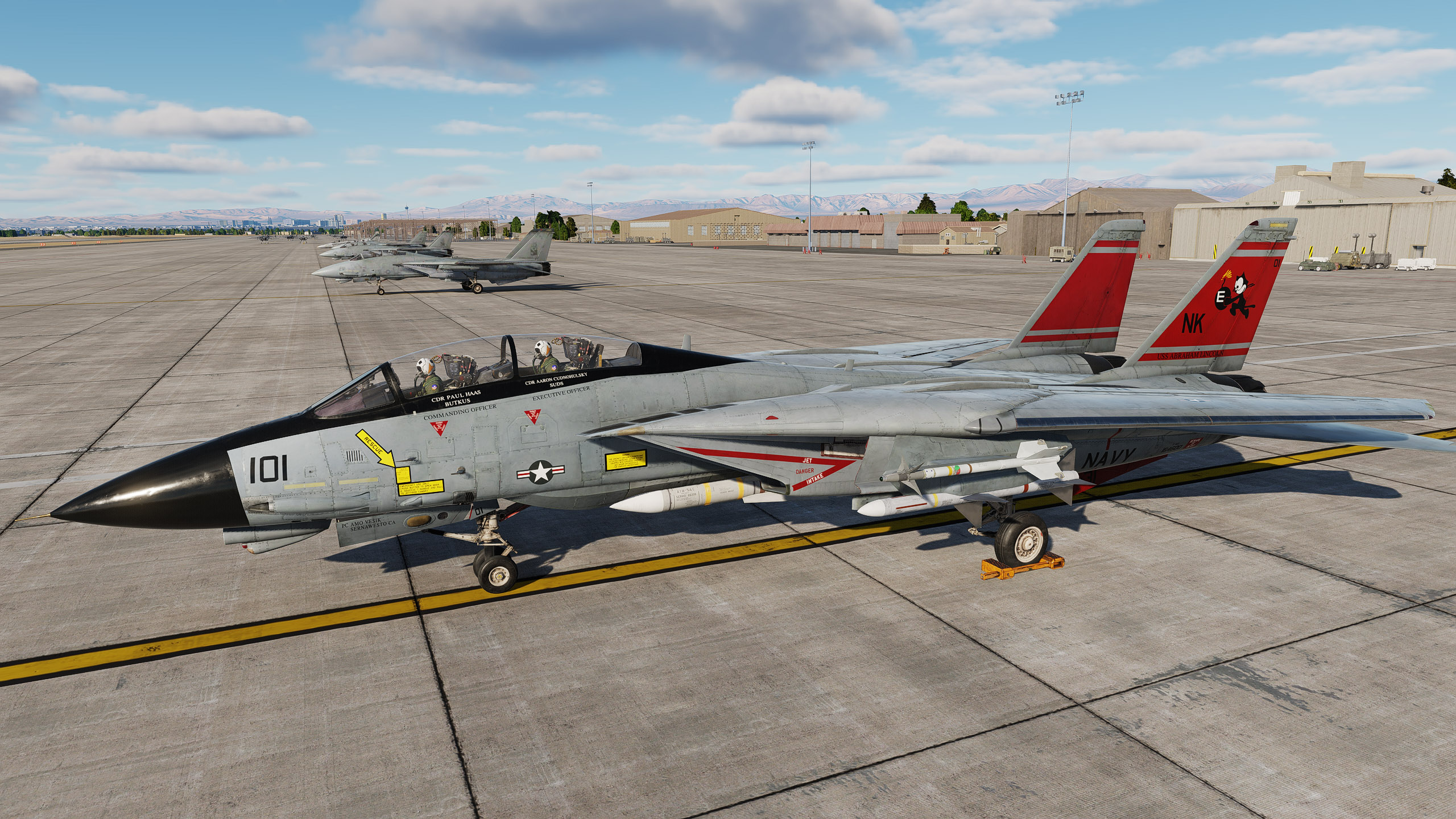 F-14D, VF-31 Tomcaters BN164600 NK101 (2003)