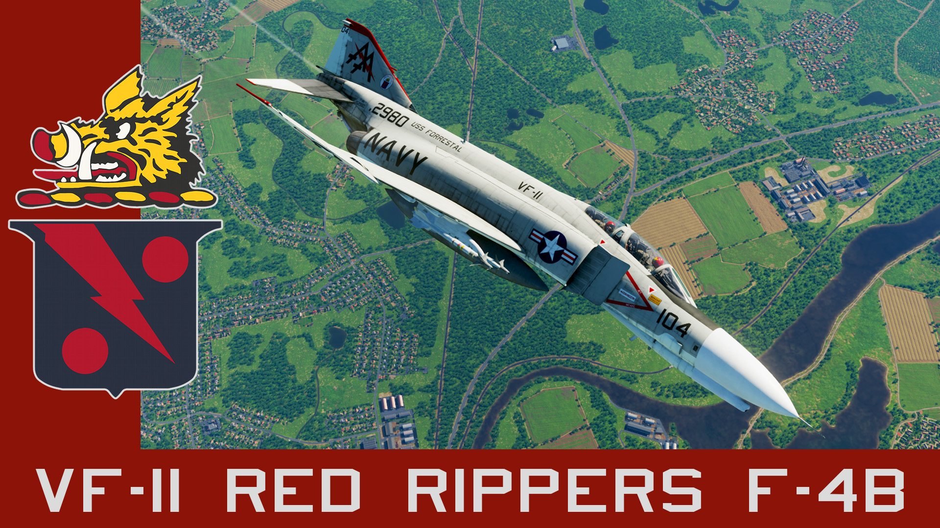 VF-11 Red Rippers F-4B