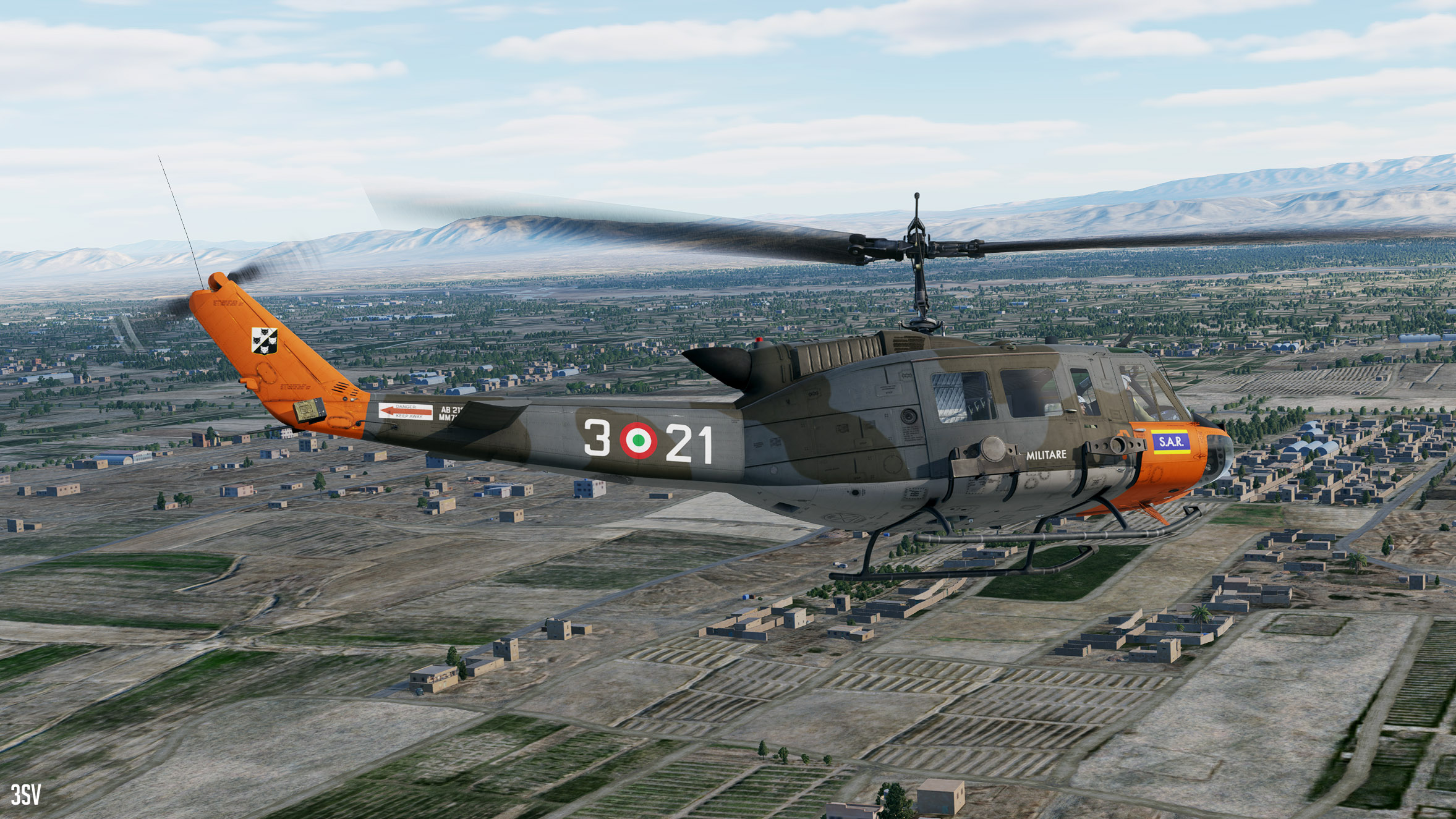 UH-1H "CAMO SAR" AMI 3° Stormo 23° Gruppo (fictional)