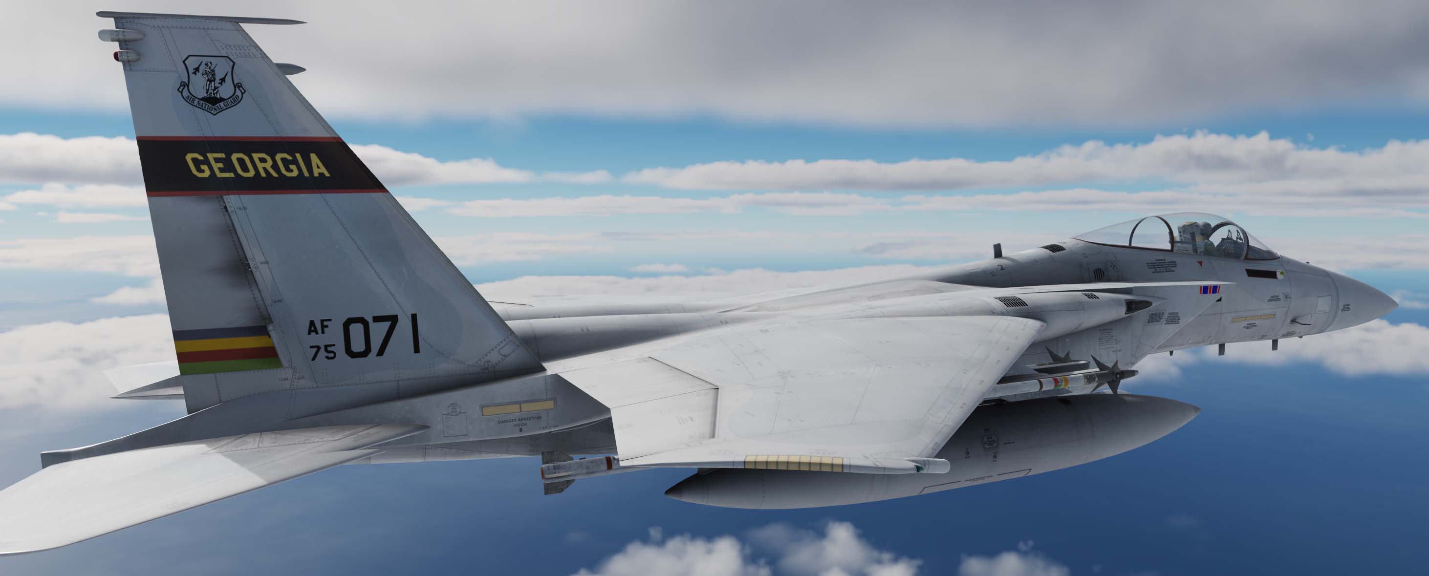 F-15A 128th Fighter Wing - Savannah, Georgia - 1986