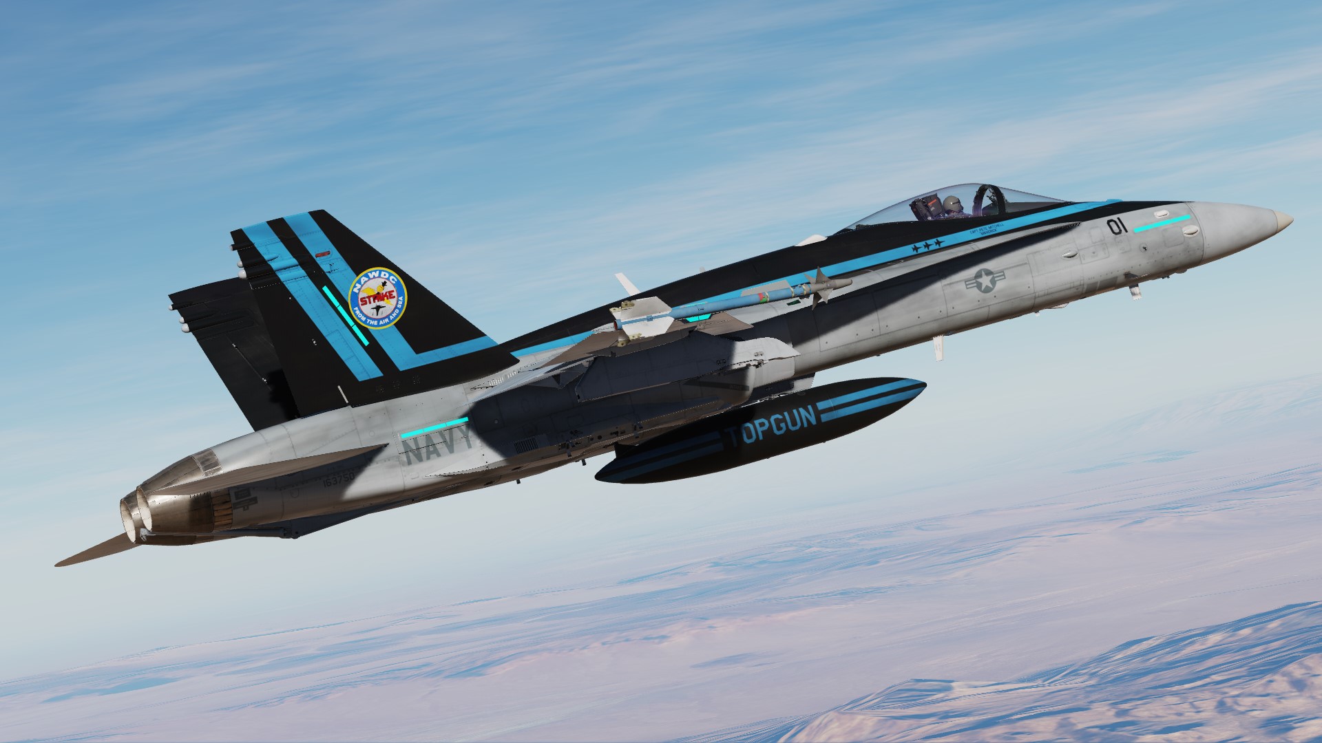 FA-18C NAWDC 2020s fictional 4K Skin Pack 1 update 2024/12/14