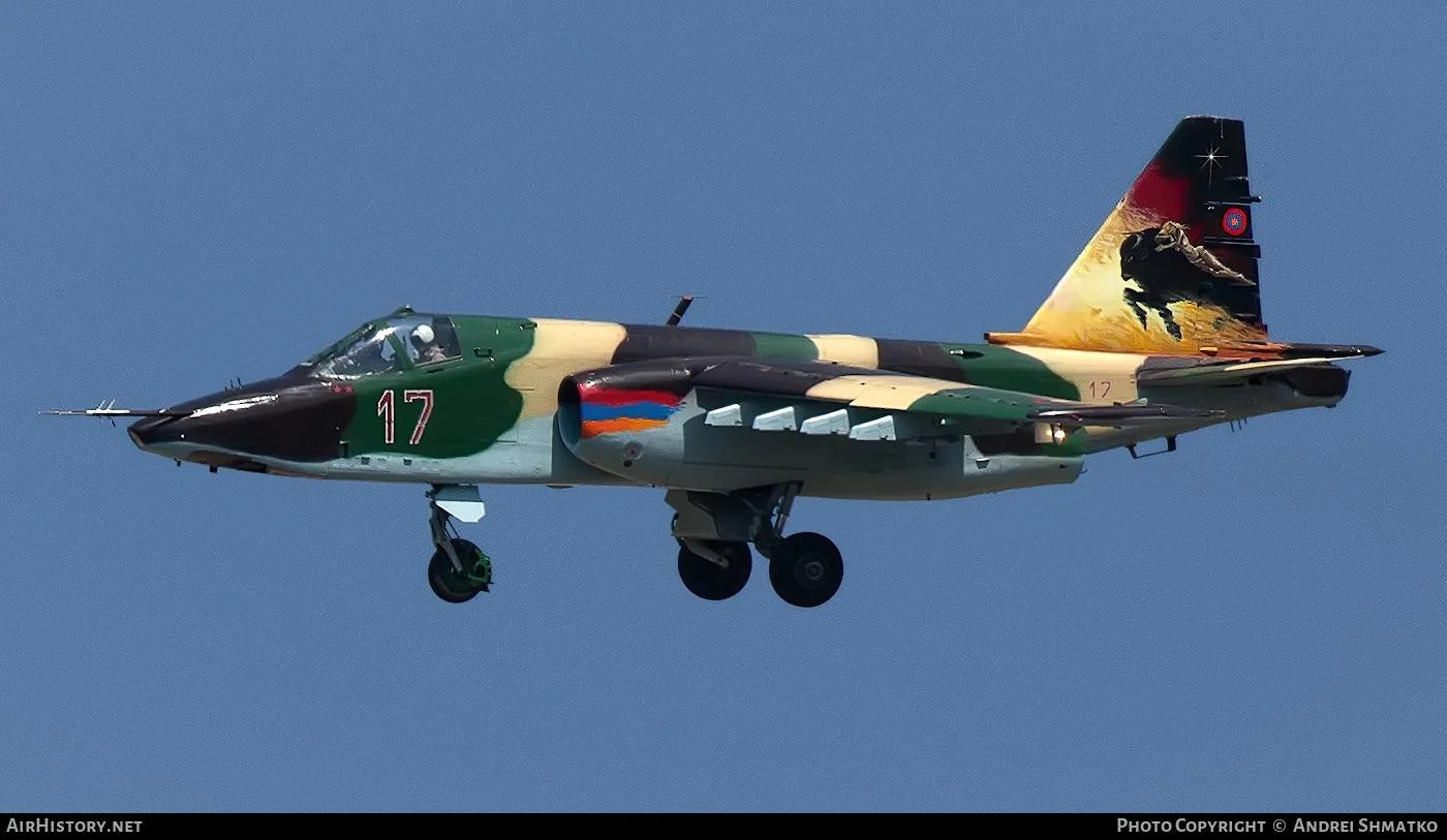 Su-25 "Red 17" | Armenian Air Force