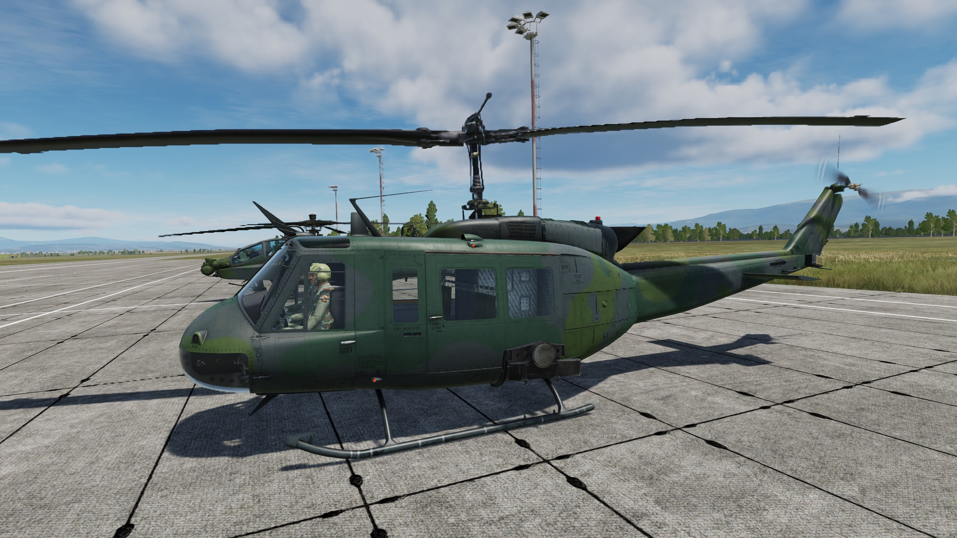 UH-1H Euro One camo
