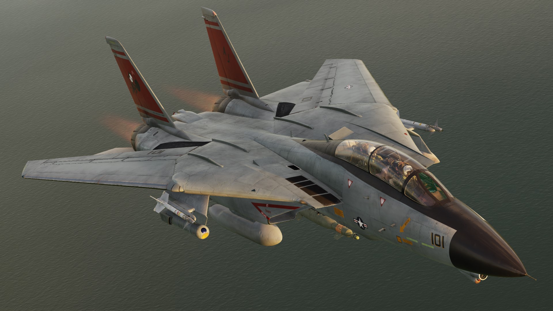 F-14D(B) VF-31 Tomcatters 2020s fictional Skin Pack 2 update 2025/02/17