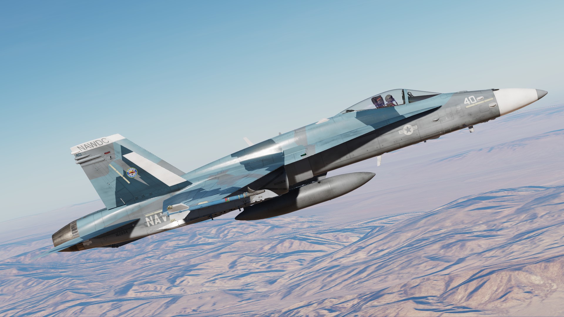 FA-18C NAWDC 2020s fictional 4K Skin Pack 5 update 2024/12/24