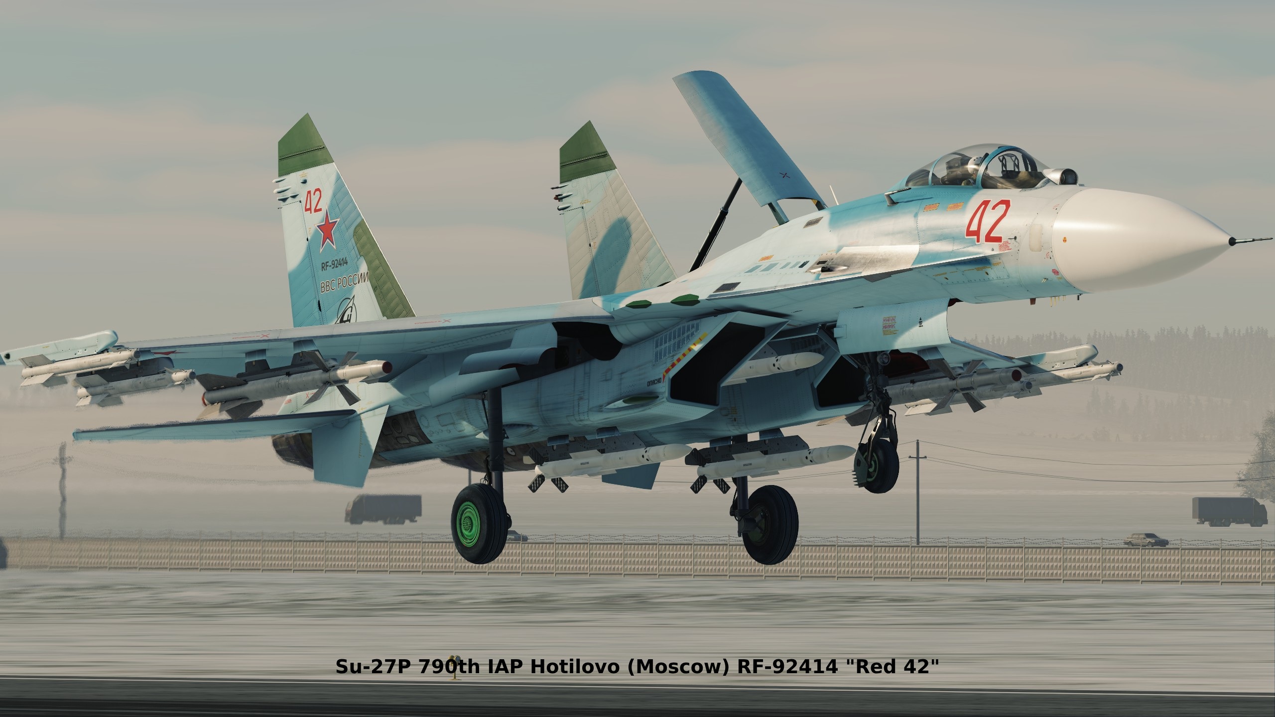 Su-27P and Su-27SM3 Modern Russian VVS/VKS skins + roughmets/normals (38th IAP, 790th IAP, 3rd SAP)