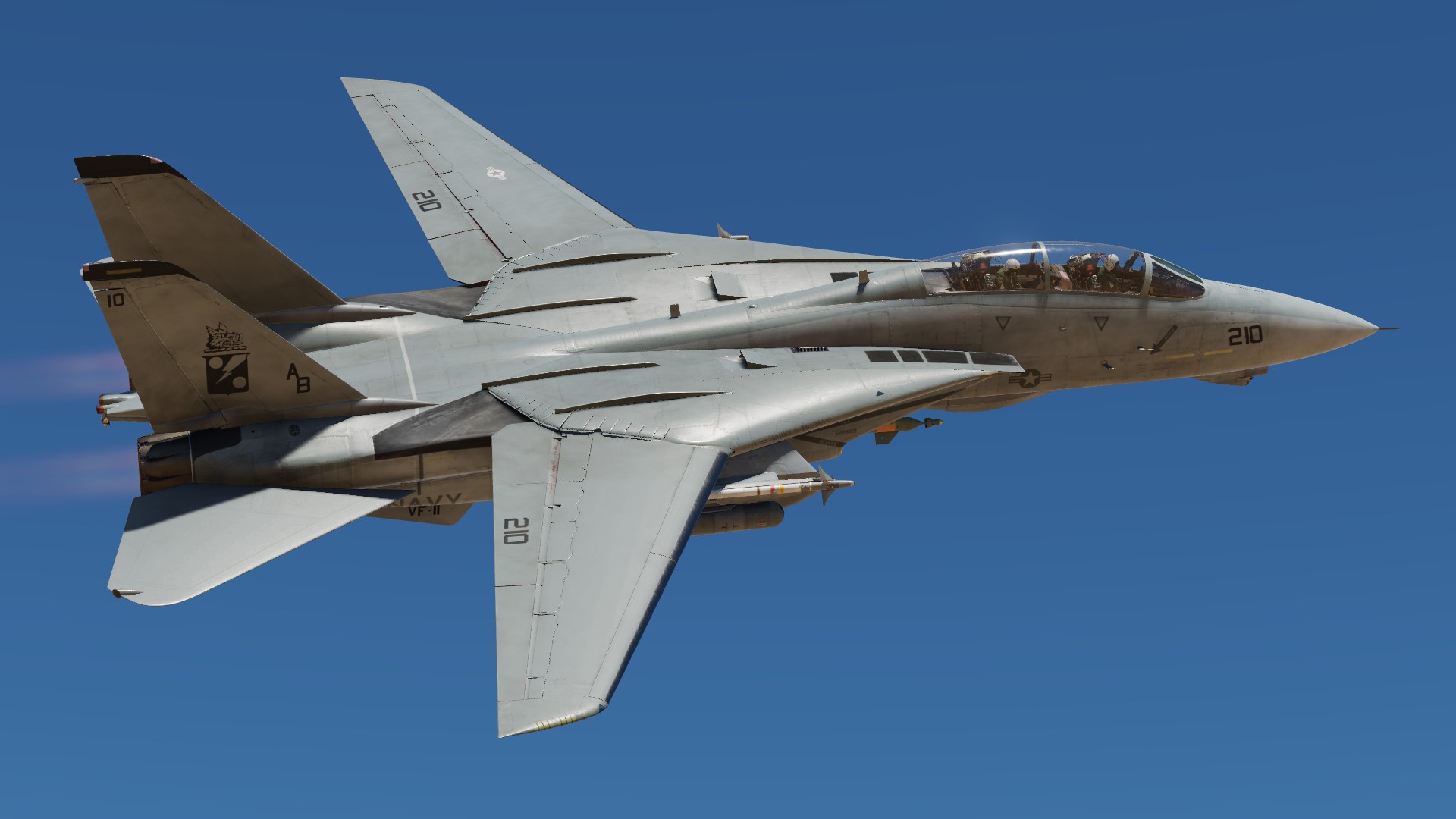 F-14B VF-11 Red Rippers 2020s fictional Skin Pack 2 update 2025/02/17