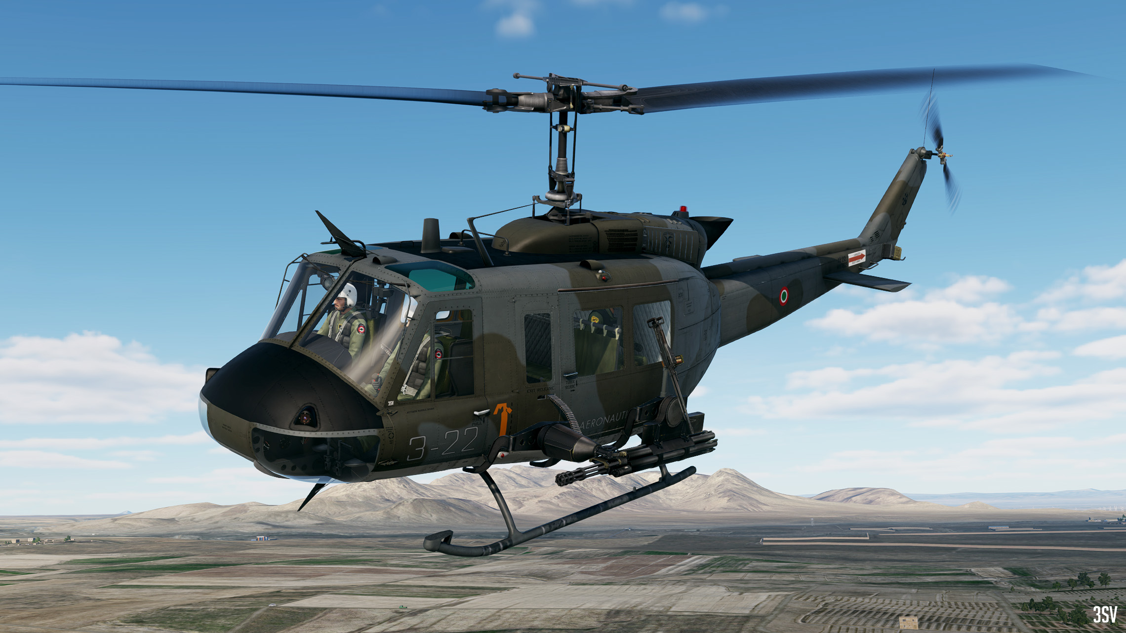 UH-1H "CAMO" AMI 3° Stormo 23° Gruppo (fictional)