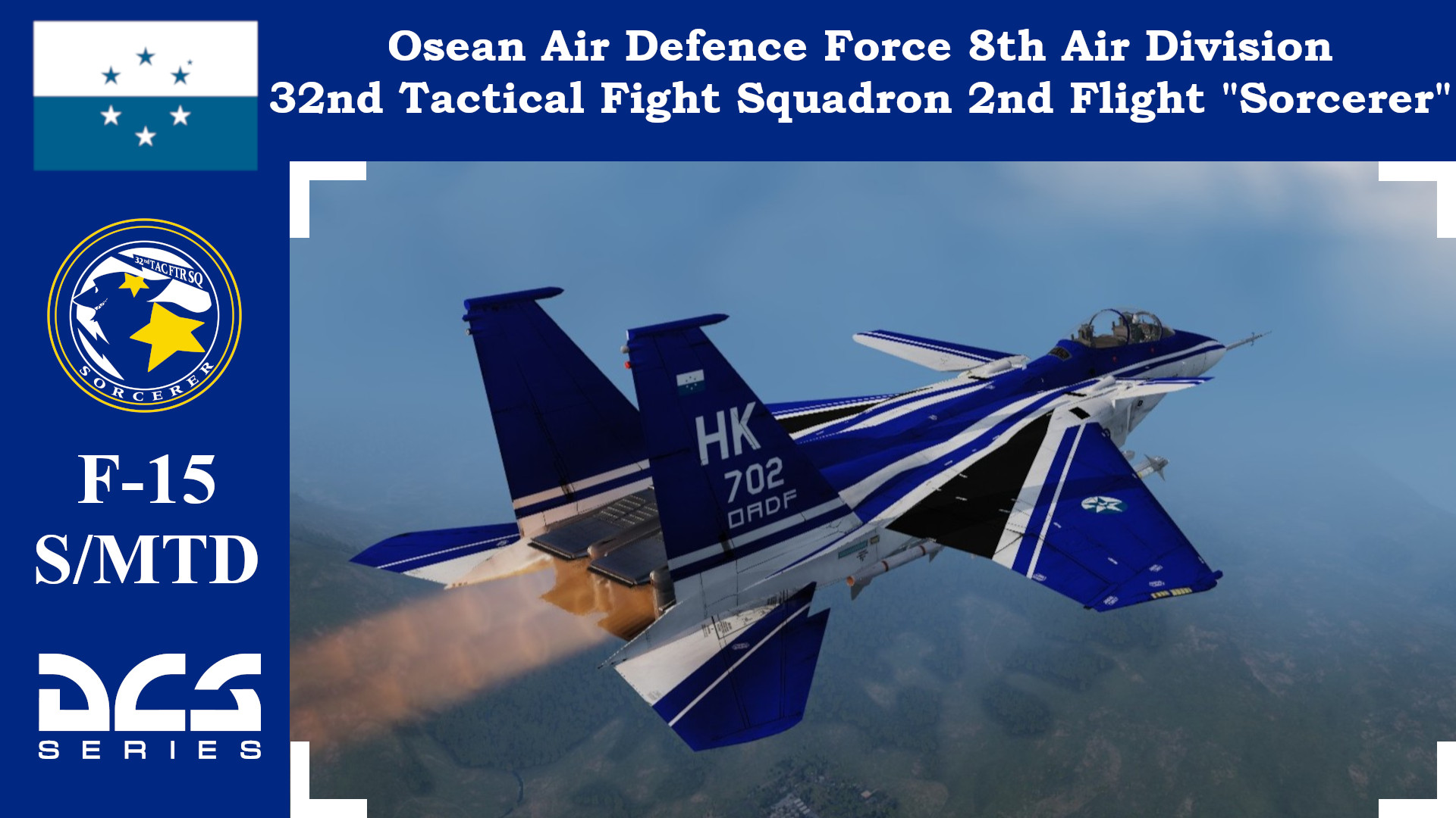Ace Combat - Osean Air Defense Force - 32nd Tactical Fighter Squadron 2nd Flight "Sorcerer" F ...