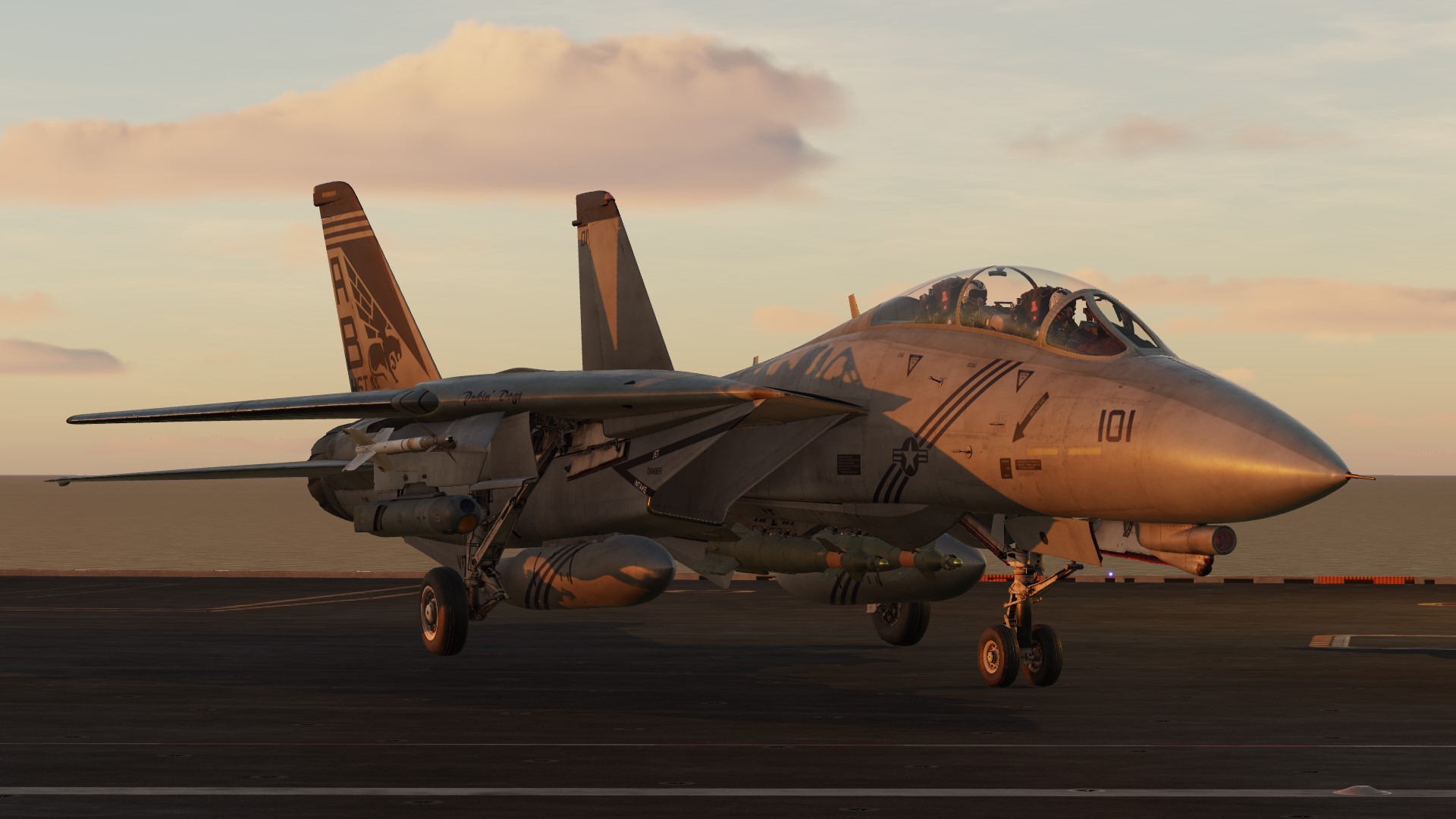 F-14B VF-143 Pukin Dogs 2020s fictional Skin Pack 2 update 2025/02/17