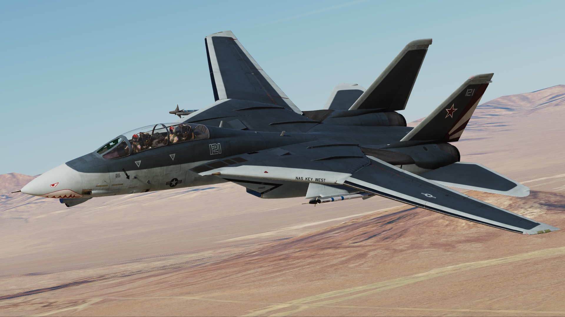F-14A VFC-111 Sundowners 2020s fictional Skin Pack 2 update 2025/02/17