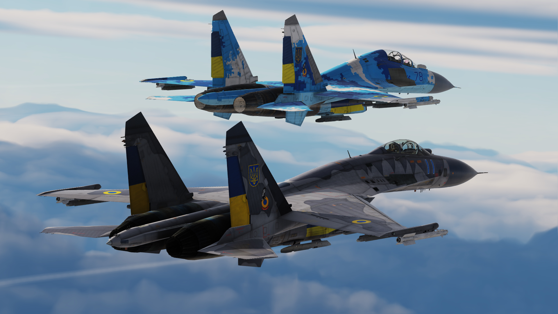 Ukrainian Air Force Su-30SM (Fictional) | 831BrTA