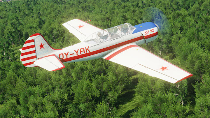 OY-YAK livery for Yak-52