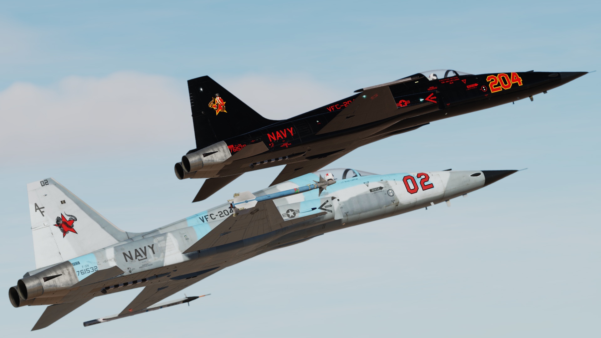 VFC-204 River Rattlers 2023 Mini Skin Pack [v1.0]