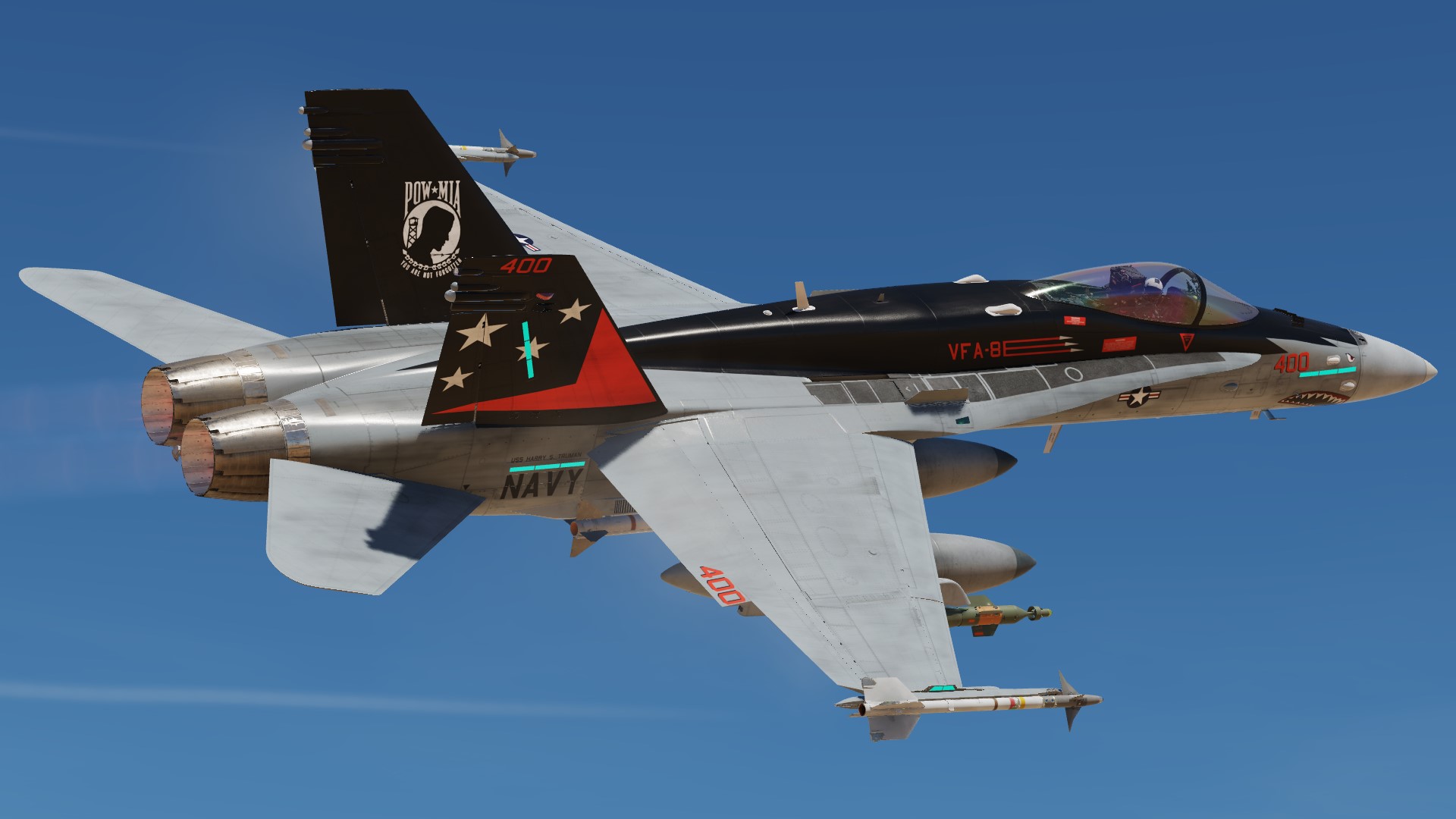 FA-18C VFA-81 Sunliners 2020s fictional 4K Skin Pack 1 update 2024/11/17
