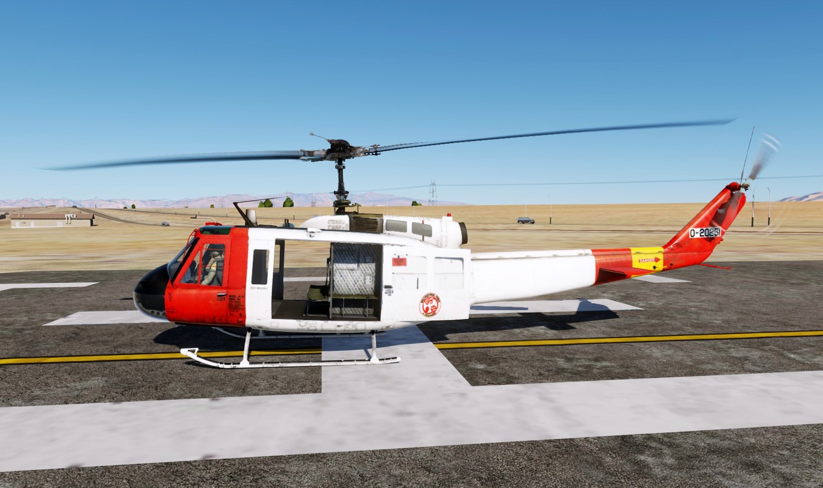 UH-1V(H) Multi National Force and Observers, Sinai, US Army