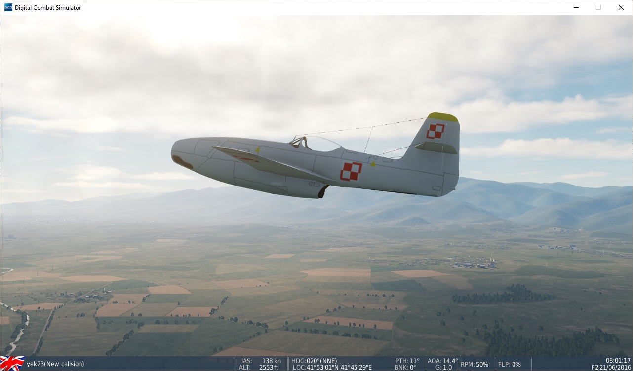 Yakovlev Yak-23 AI asset (non animated)