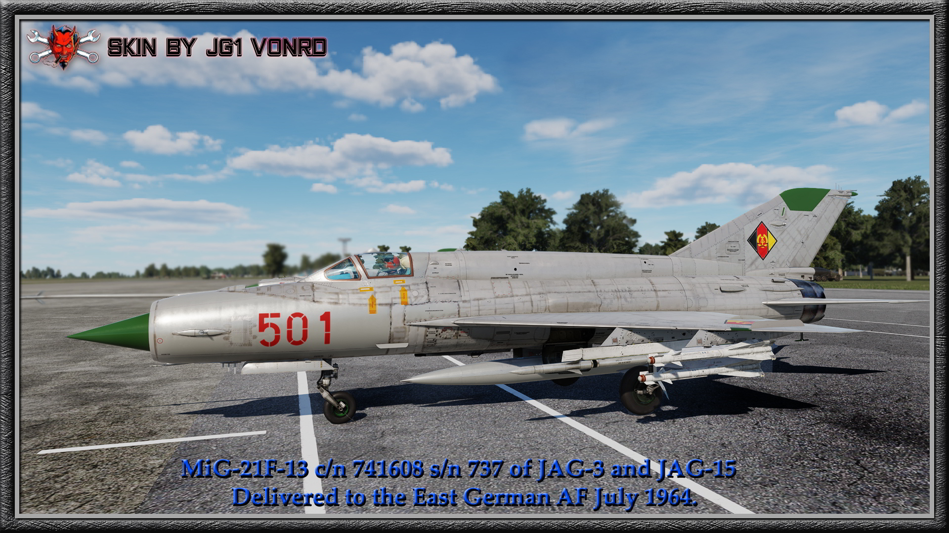 MiG-21Bis_Silver 737 and MiG-21Bis_Silver BORT