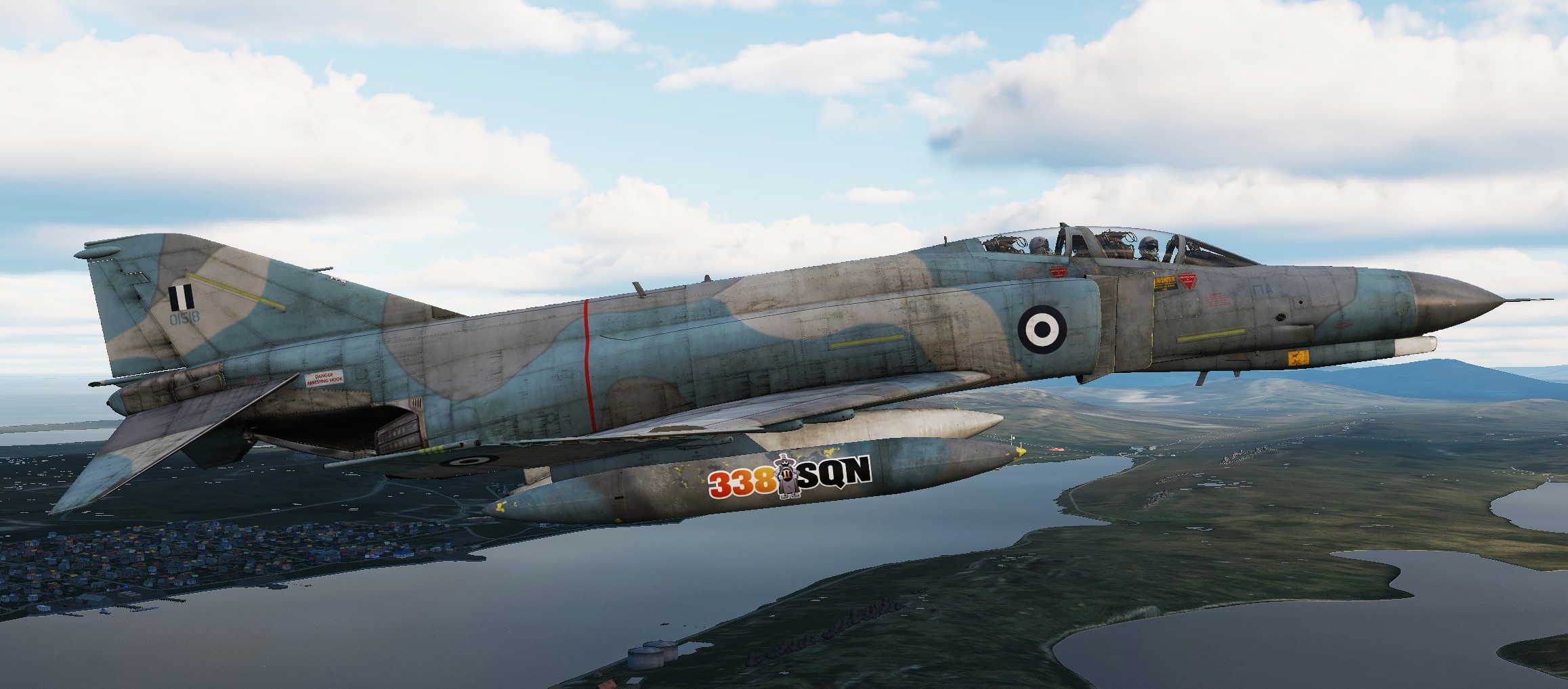 Greek HAF 338 Squadron 2023 HeatBlur F4E by Fish