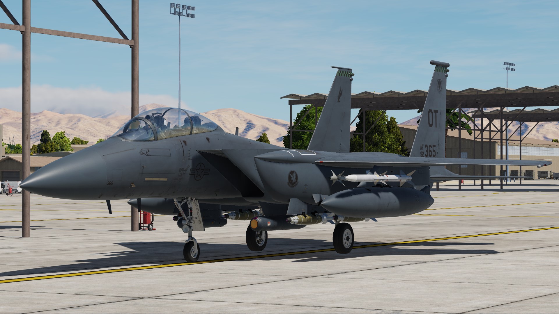 F-15E USAF 422nd Test and Evaluation Squadron Skin Pack 2