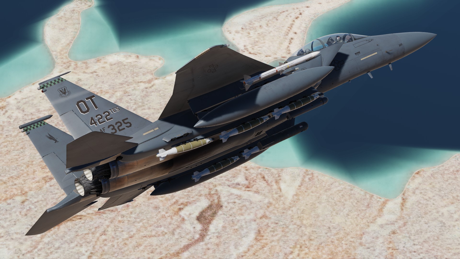 F-15E USAF 422nd Test and Evaluation Squadron Skin Pack 2