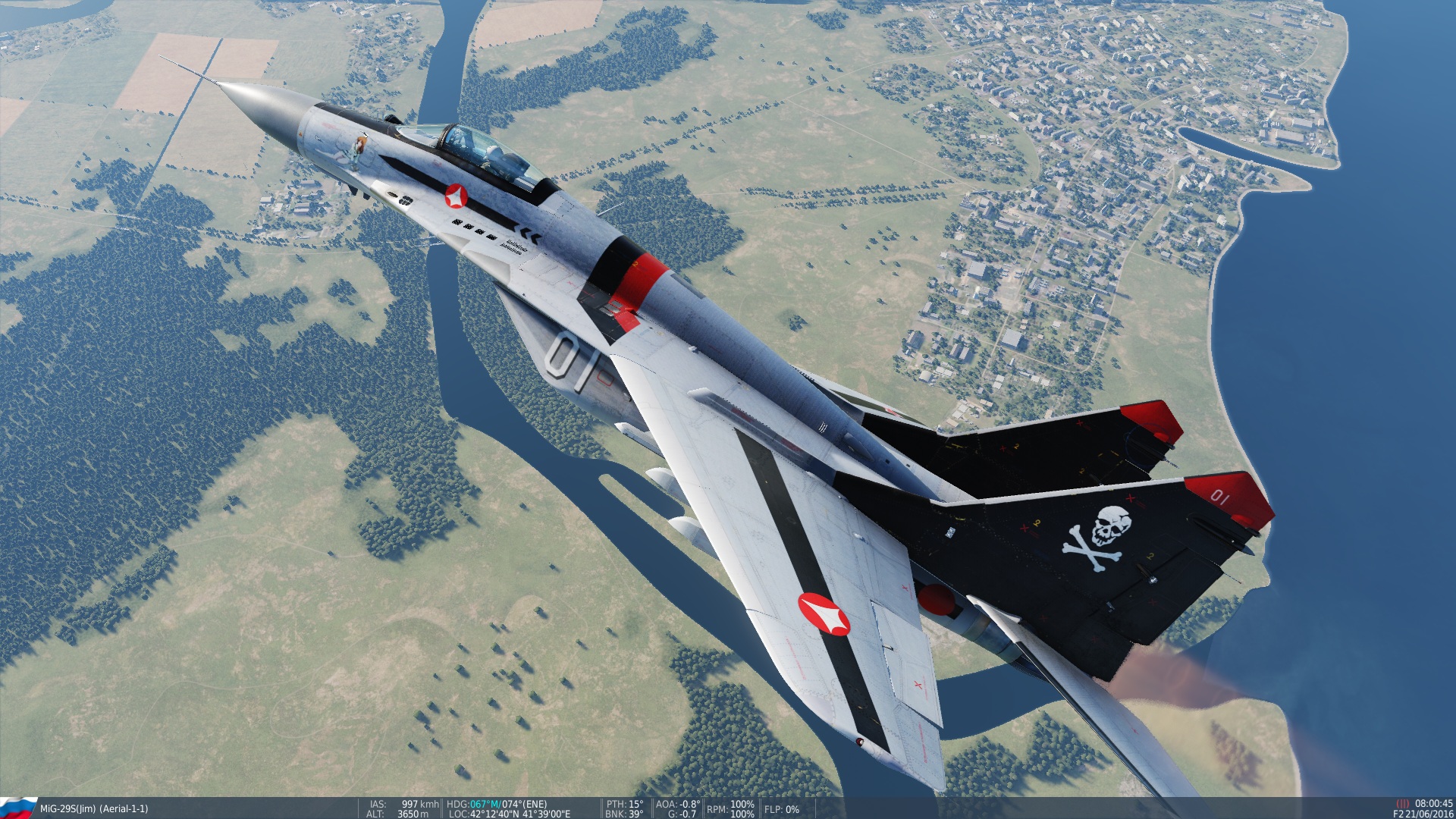 MiG-29C U.N. Spacy Fictional Livery